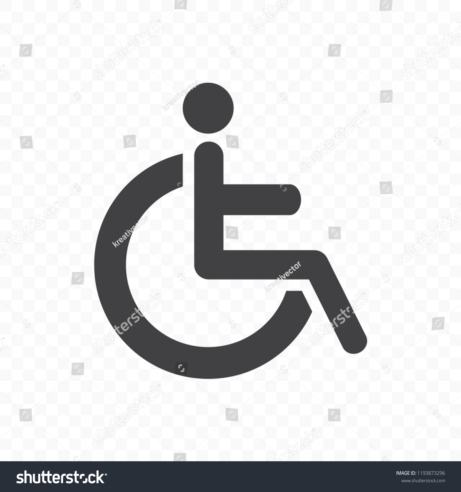 Invalid Carriage Flat Vector Icon Invalid Stock Vector (Royalty Free ...