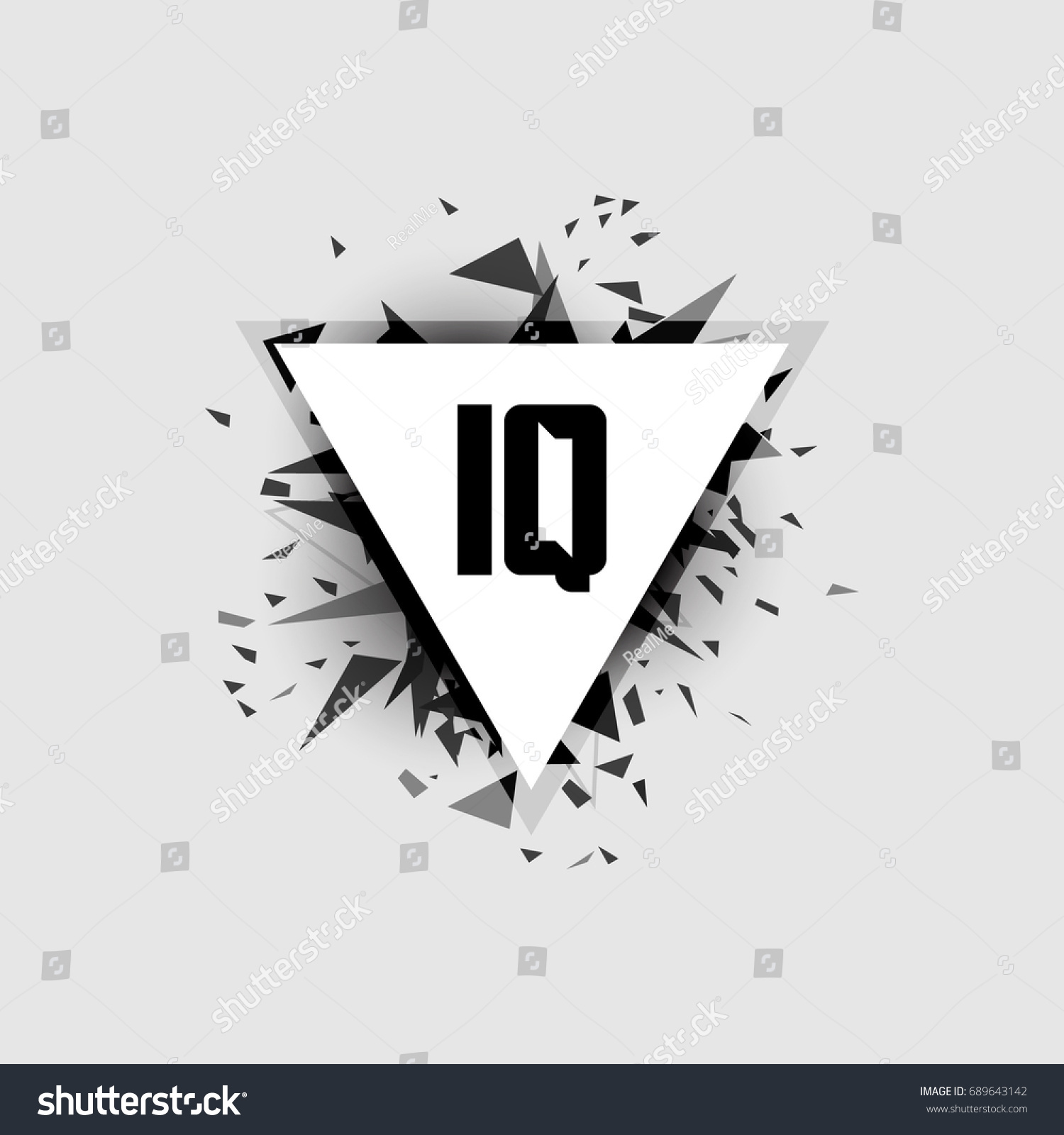 Iq Logo Stock Vector (Royalty Free) 689643142 | Shutterstock