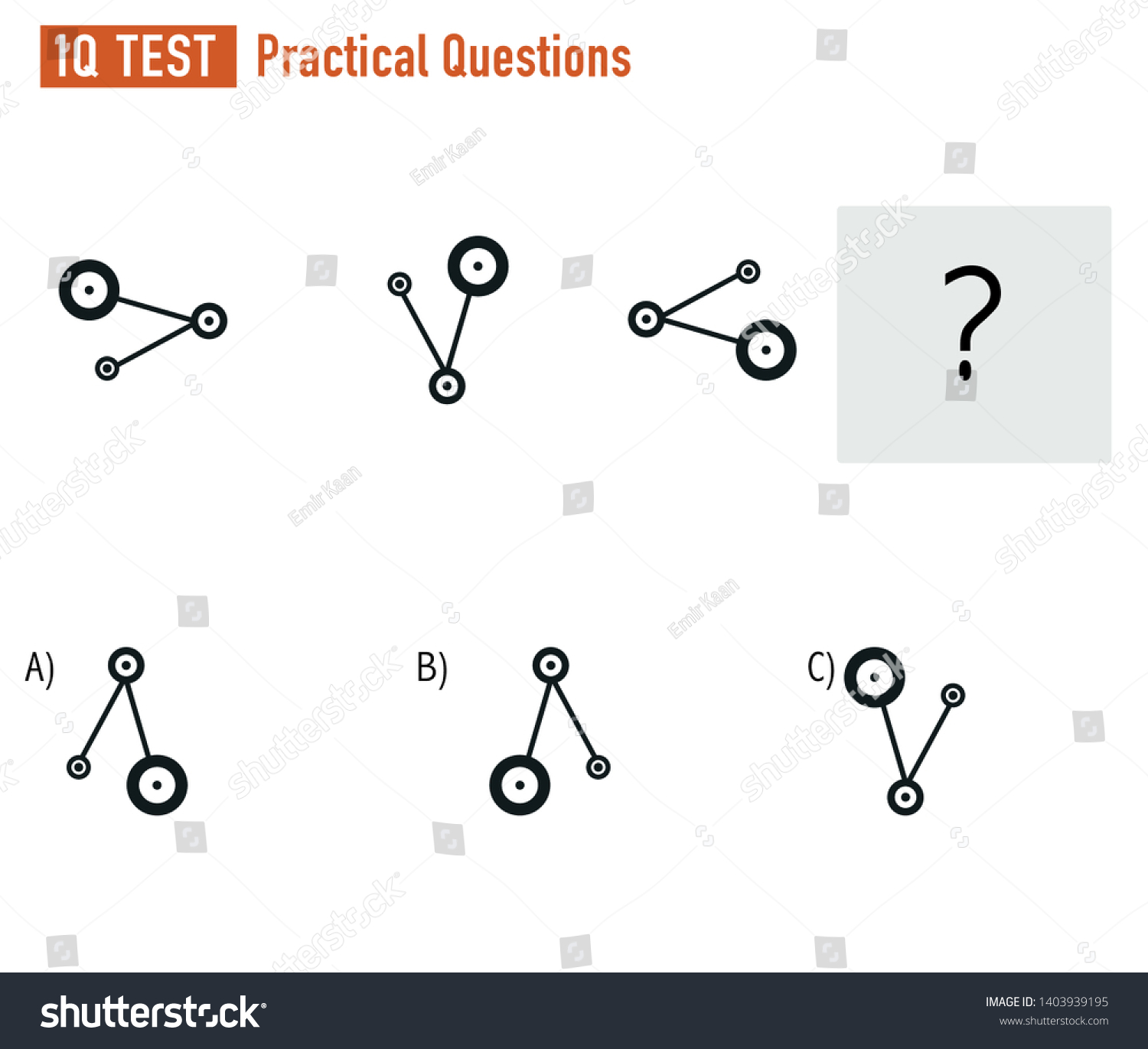 Iq Test Practical Questions Vector Ai Stock Vector (Royalty Free ...
