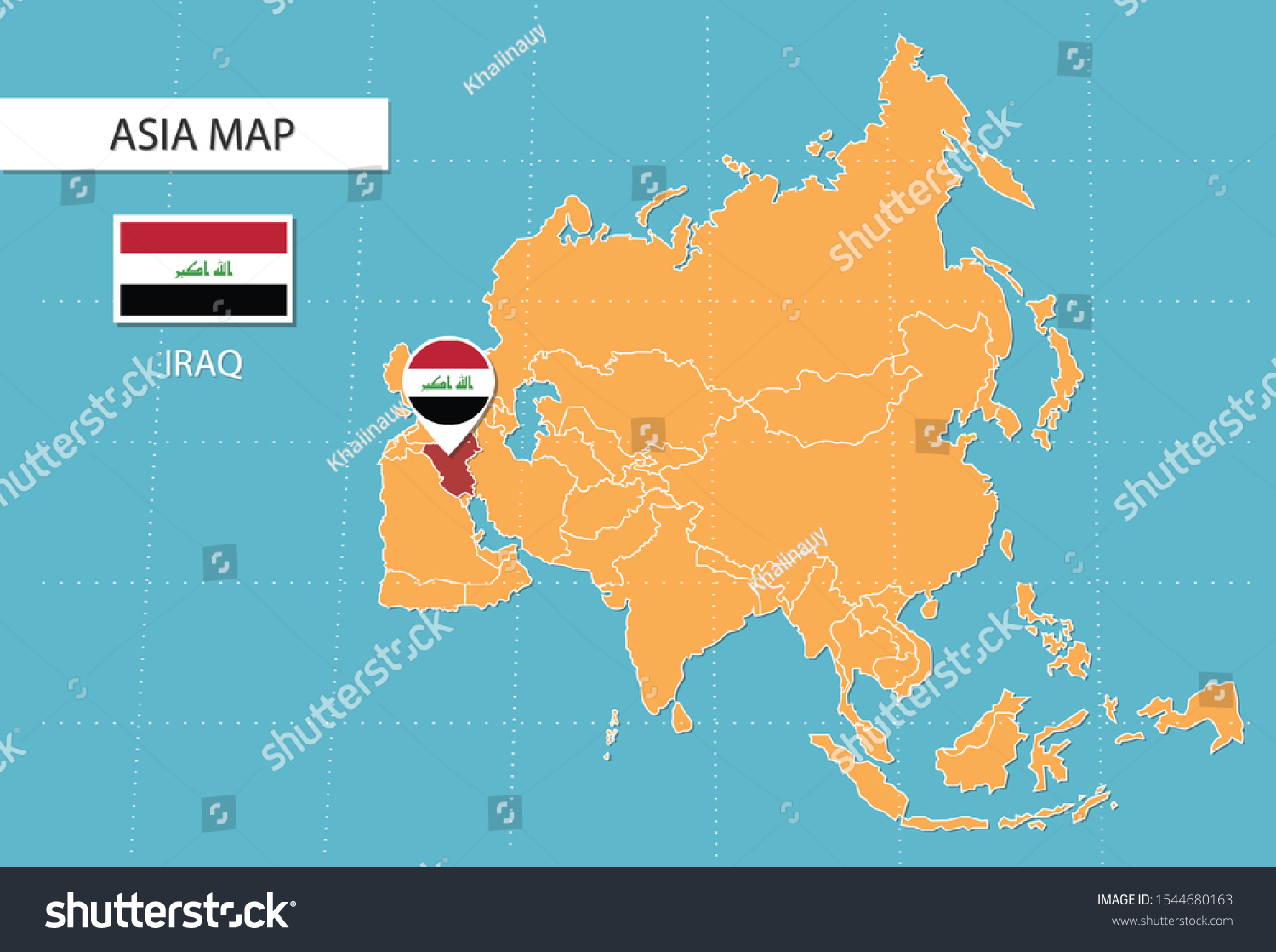 Vektor Stok Iraq Map Asia Icons Showing Iraq (Tanpa Royalti) 1544680163 ... Vektor Stok Iraq Map Asia Icons Showing Iraq (Tanpa Royalti) 1544680163 ...