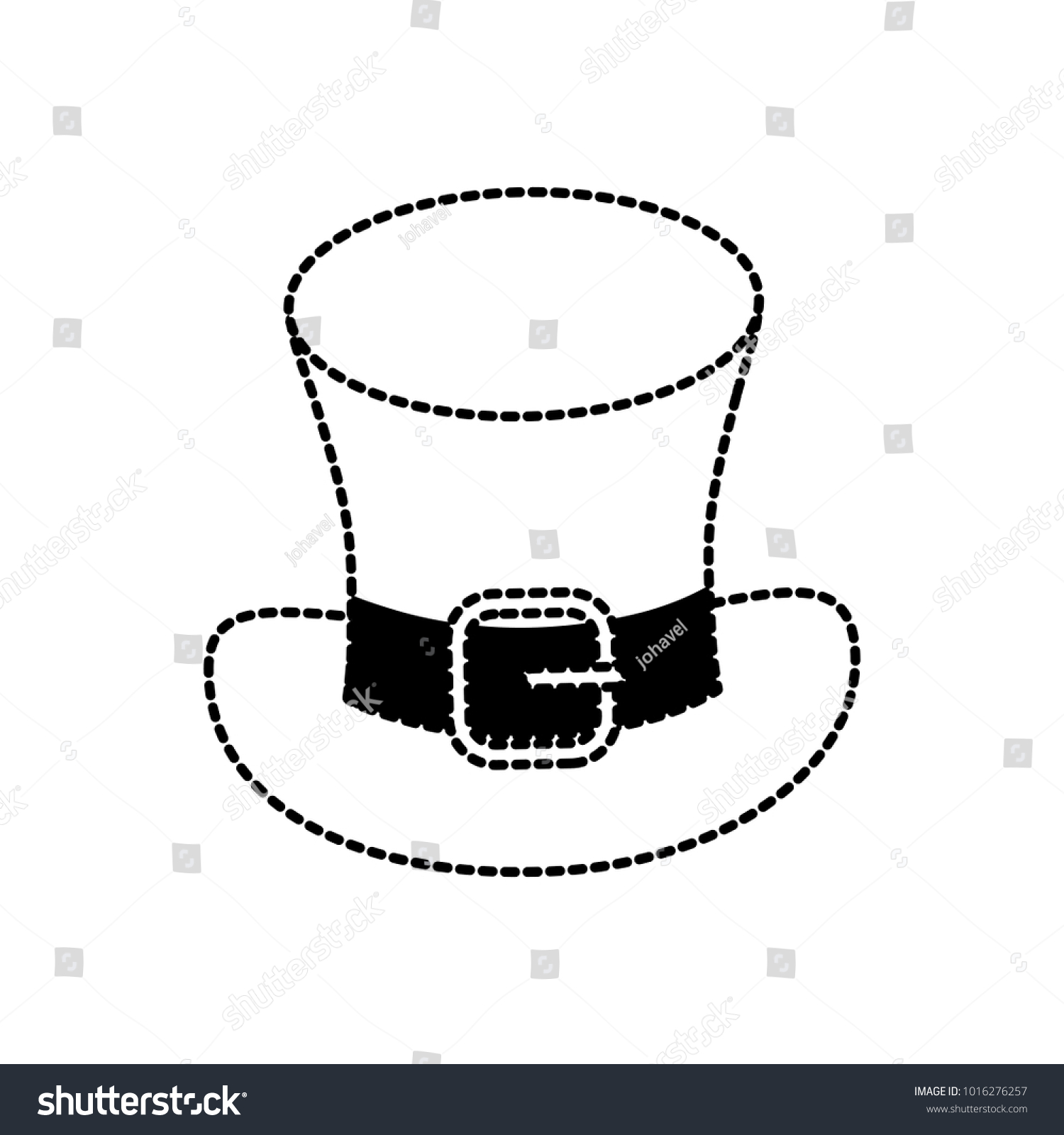 Irish Top Hat Design Stock Vector (Royalty Free) 1016276257 | Shutterstock