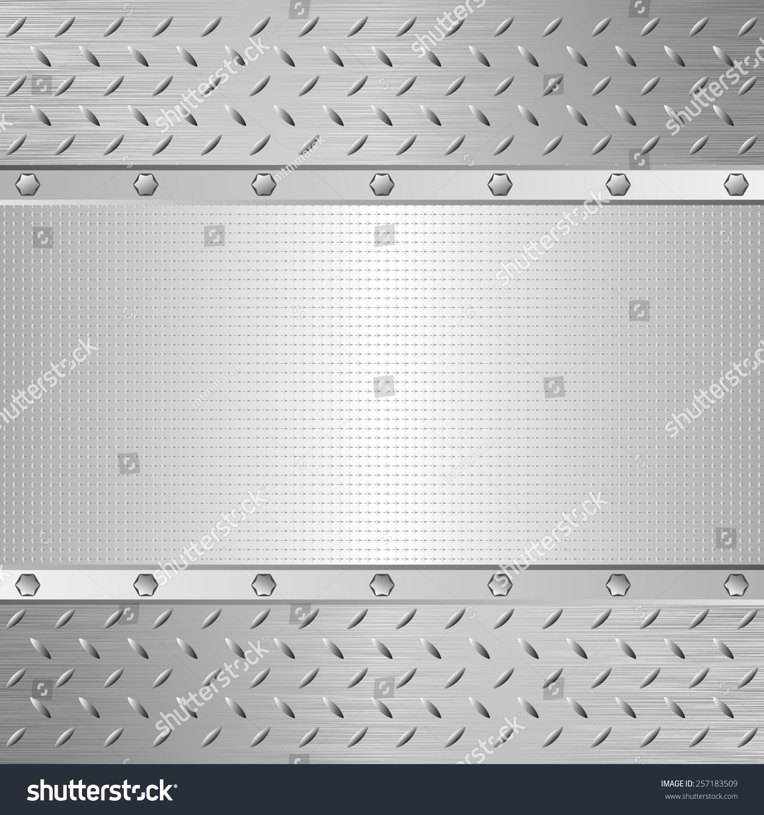 Iron Background Metallic Texture Stock Vector (Royalty Free) 257183509 ...