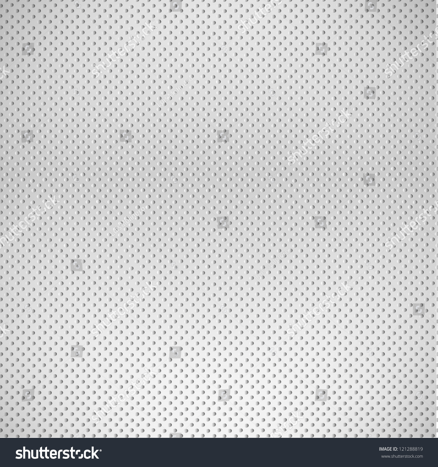 Iron Dots Vector Illustration Stock Vector (Royalty Free) 121288819