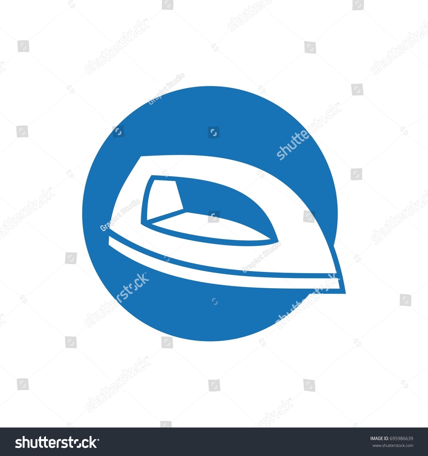 Iron Logo Stock Vector (Royalty Free) 695986639 | Shutterstock