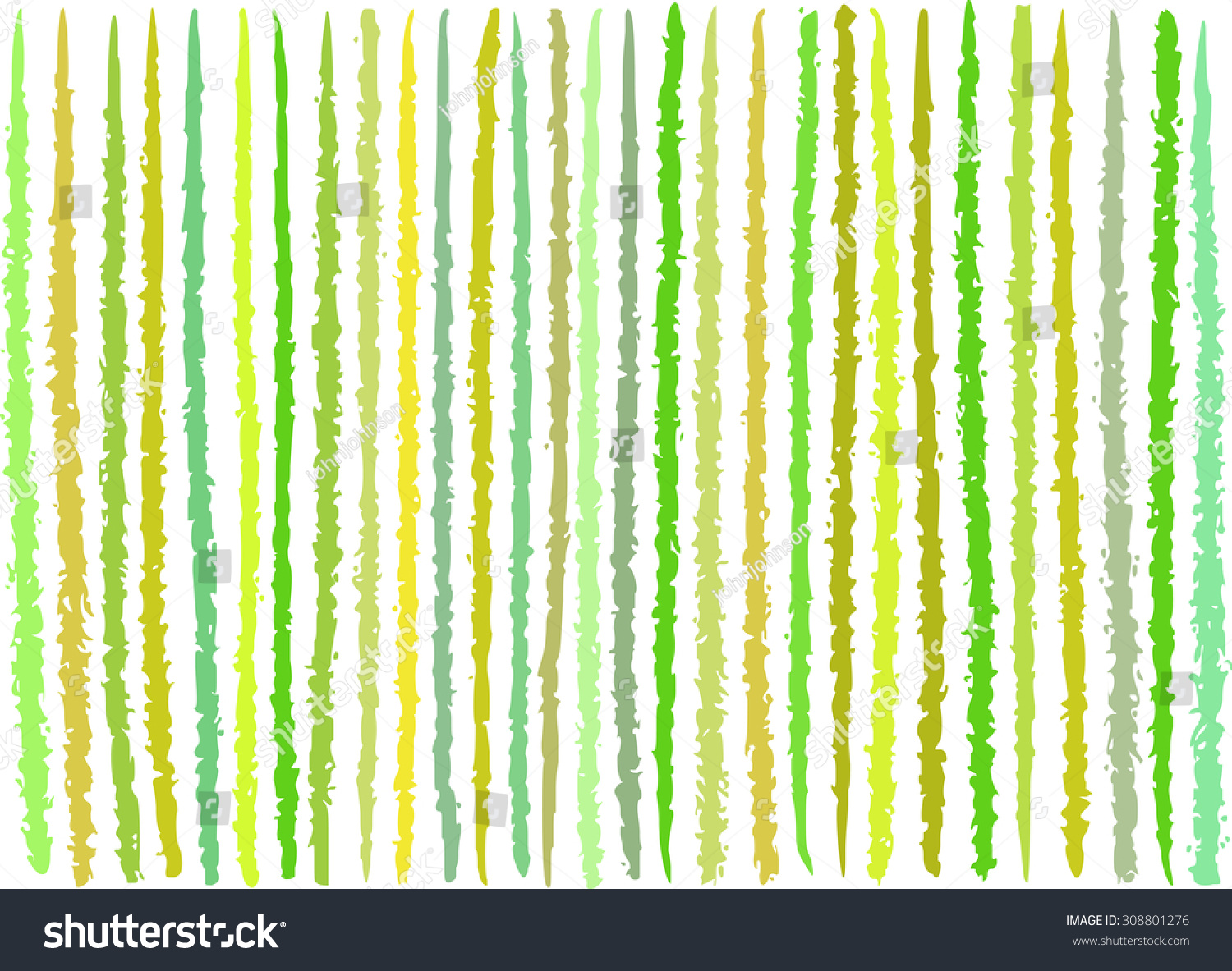 Irregular Green Yellow Lines Pattern Over Stock Vector (Royalty Free ...
