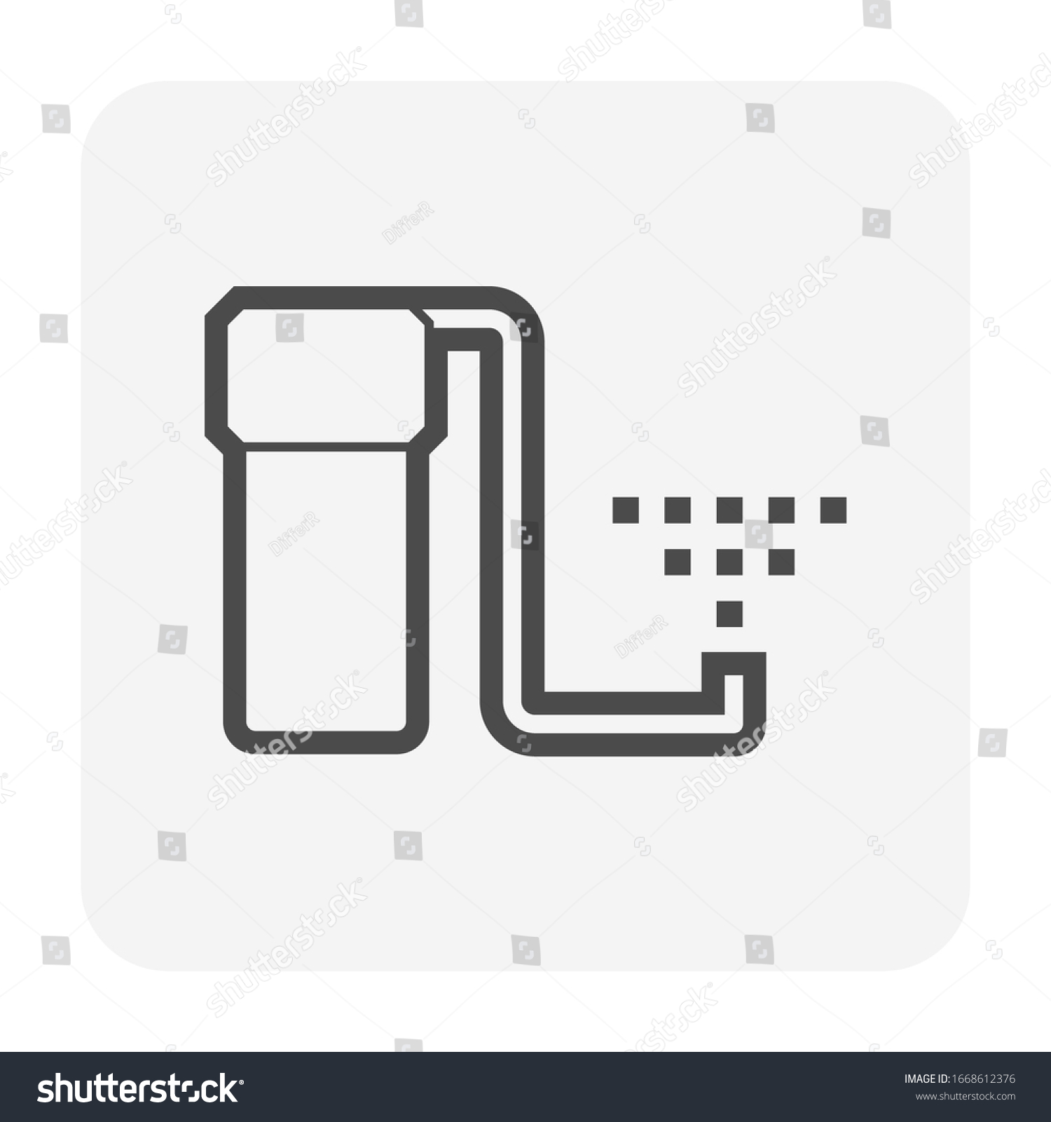 Irrigation Filter System Vector Icon May Stock Vector (Royalty Free ...