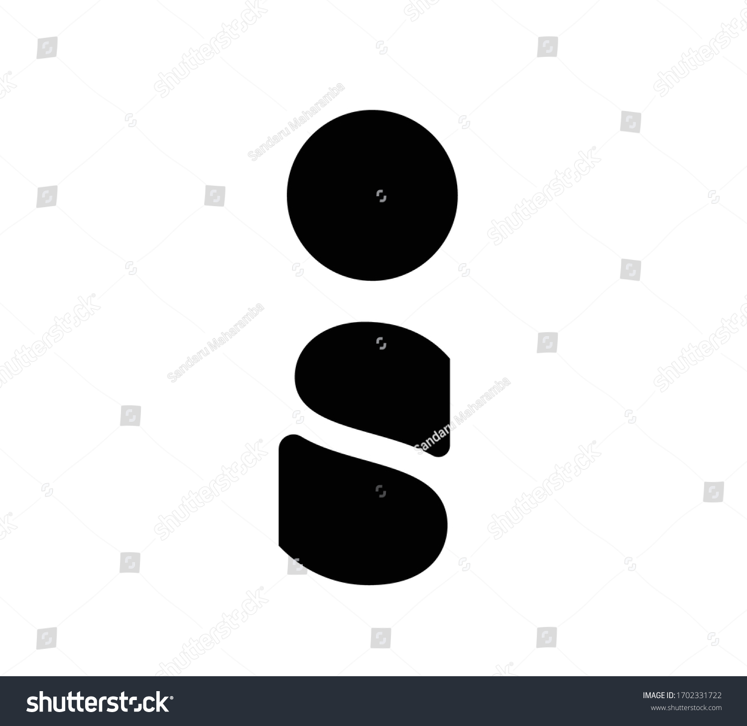 Si Vector Illustration Logo Icon Stock Vector (Royalty Free) 1702331722