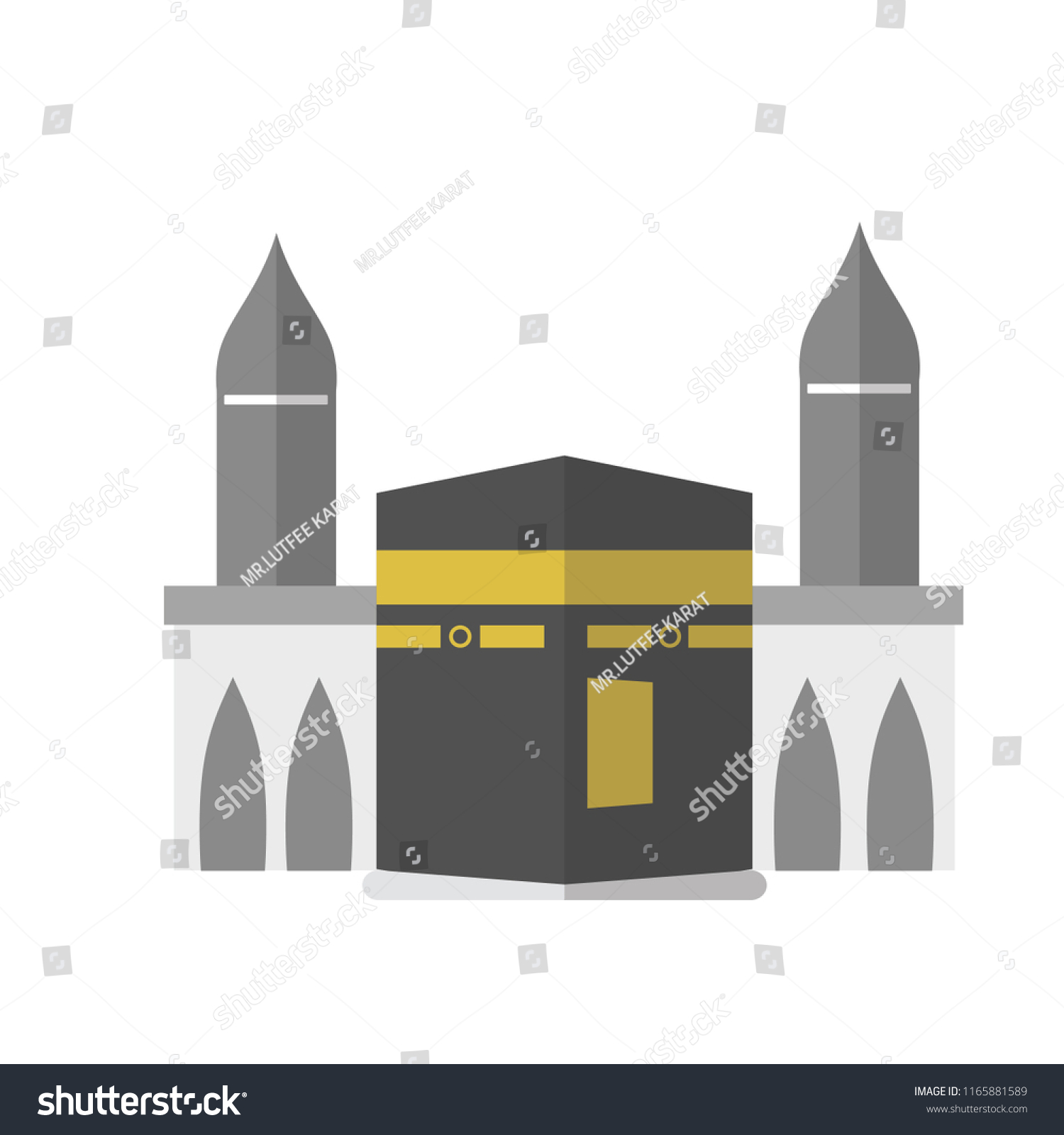 Islam Icon Vector Stock Vector (Royalty Free) 1165881589 | Shutterstock