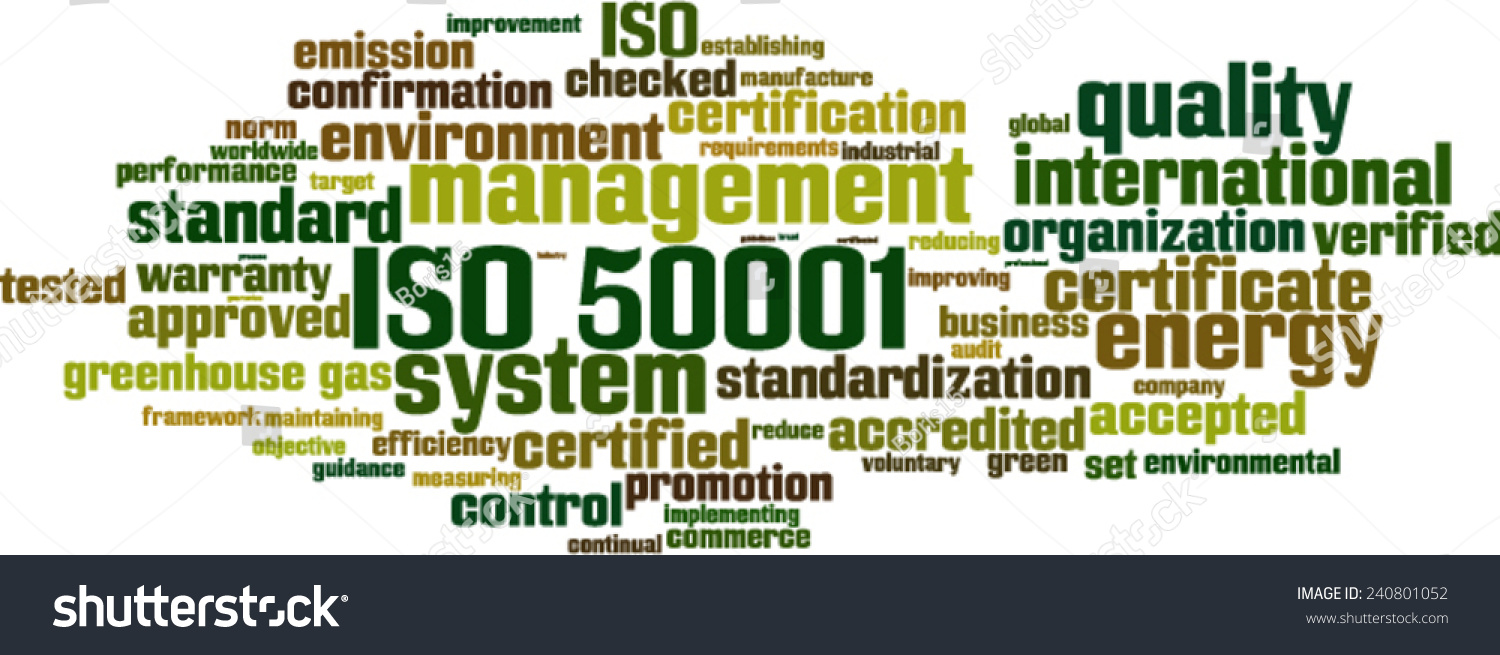 Iso 50001 Word Cloud Concept Vector: เวกเตอร์สต็อก (ปลอดค่าลิขสิทธิ์ ...