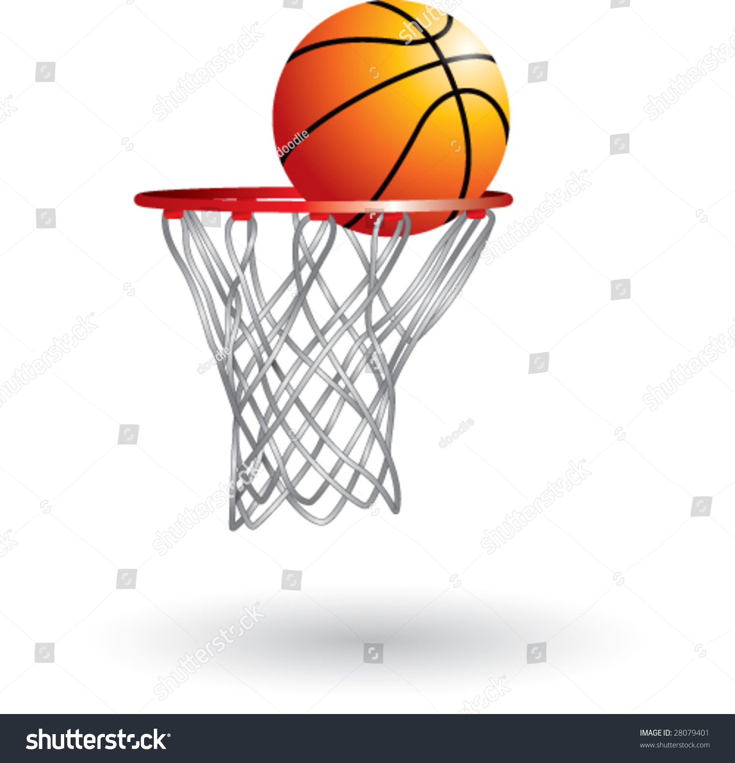 13,947 Basketball net illustration Stock Vectors, Images & Vector Art ...