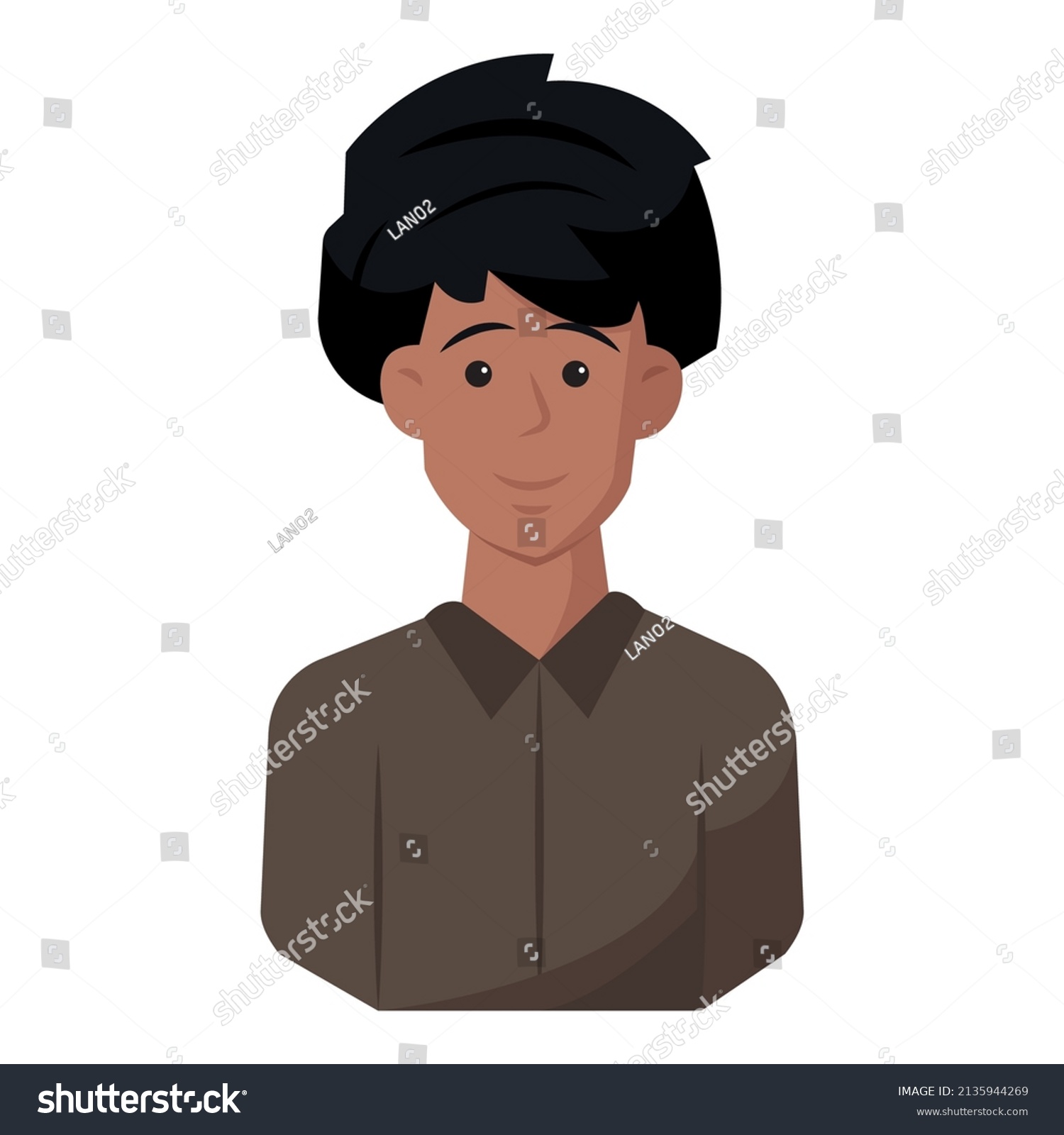 Isolated Happy Handsome Man Cartoon Vector Stock Vector (Royalty Free ... Isolated Happy Handsome Man Cartoon Vector Stock Vector (Royalty Free ...