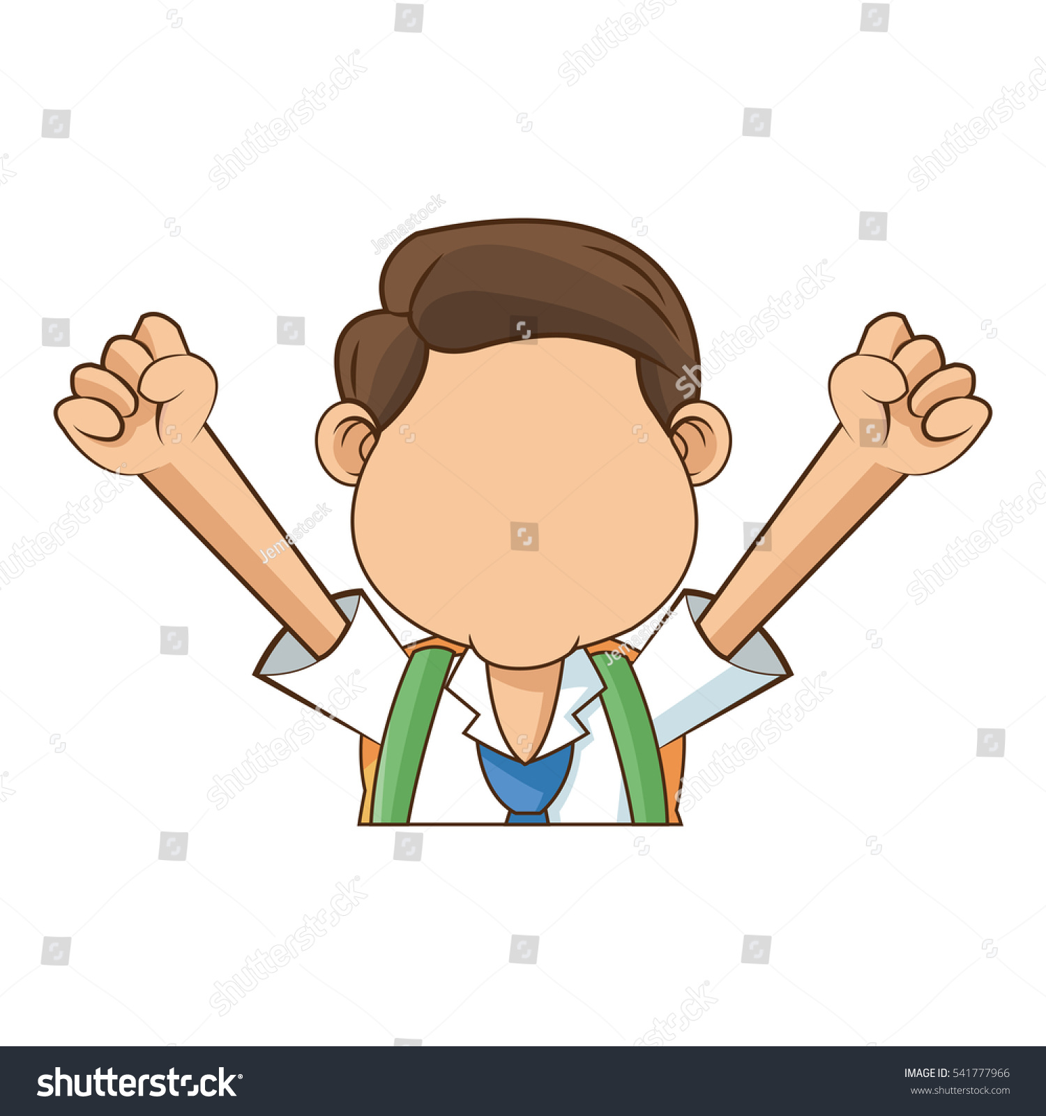 Isolated School Boy Design Stock Vector (Royalty Free) 541777966 ...