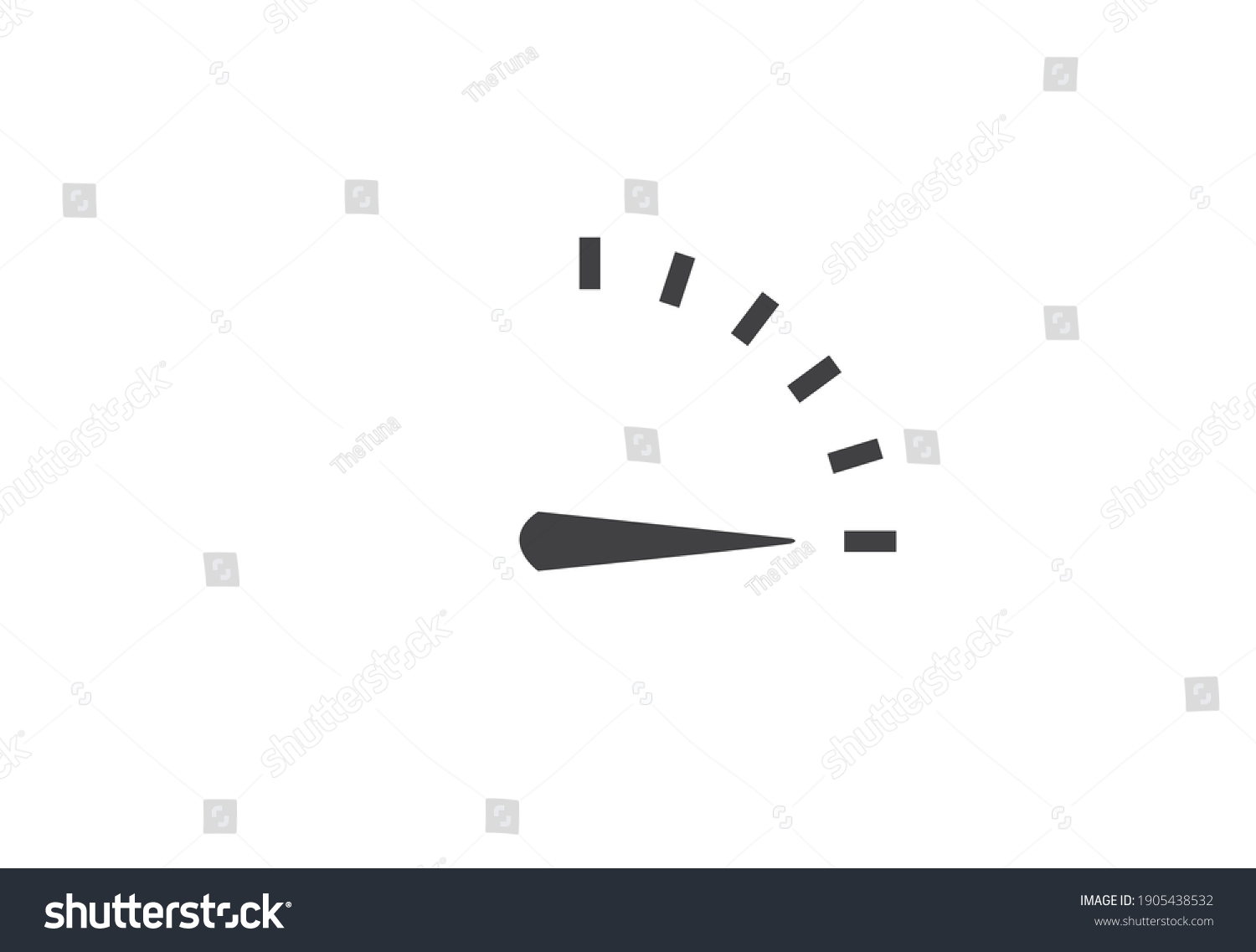 Isolated Speed Meter Icon Vector Drawing Stock Vector (Royalty Free ...