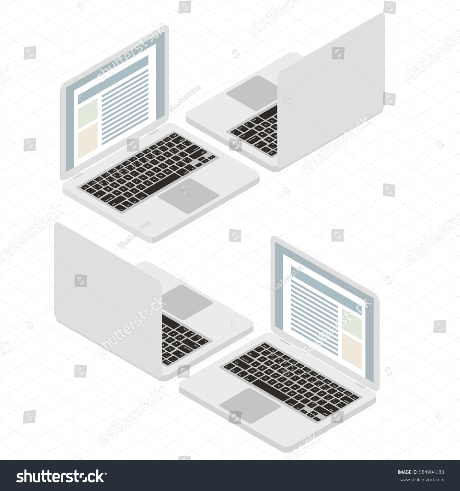 242 imágenes de Laptop isometric back view - Imágenes, fotos y vectores ...