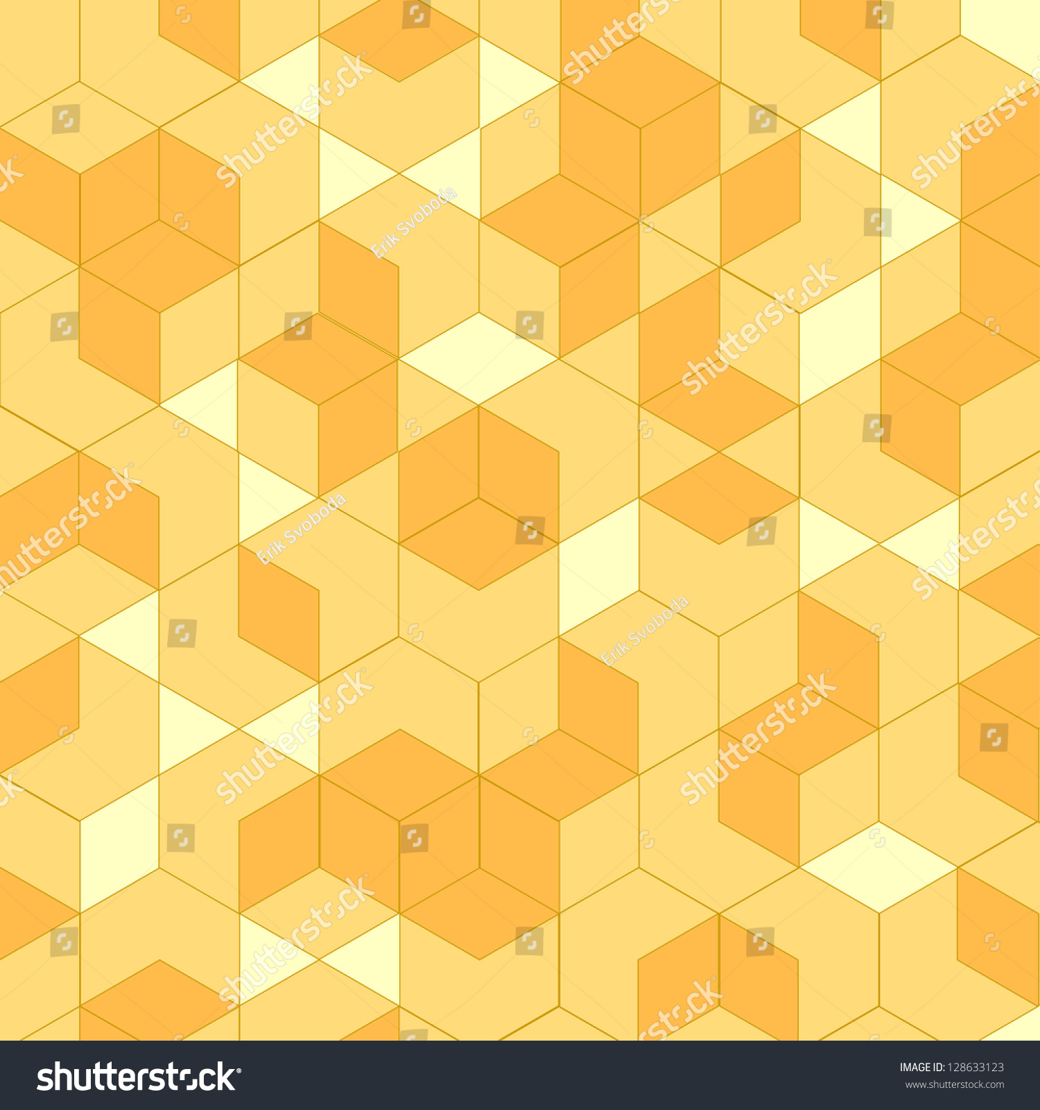 Isometric Geometric Vector Illustration Stock Vector (Royalty Free ...