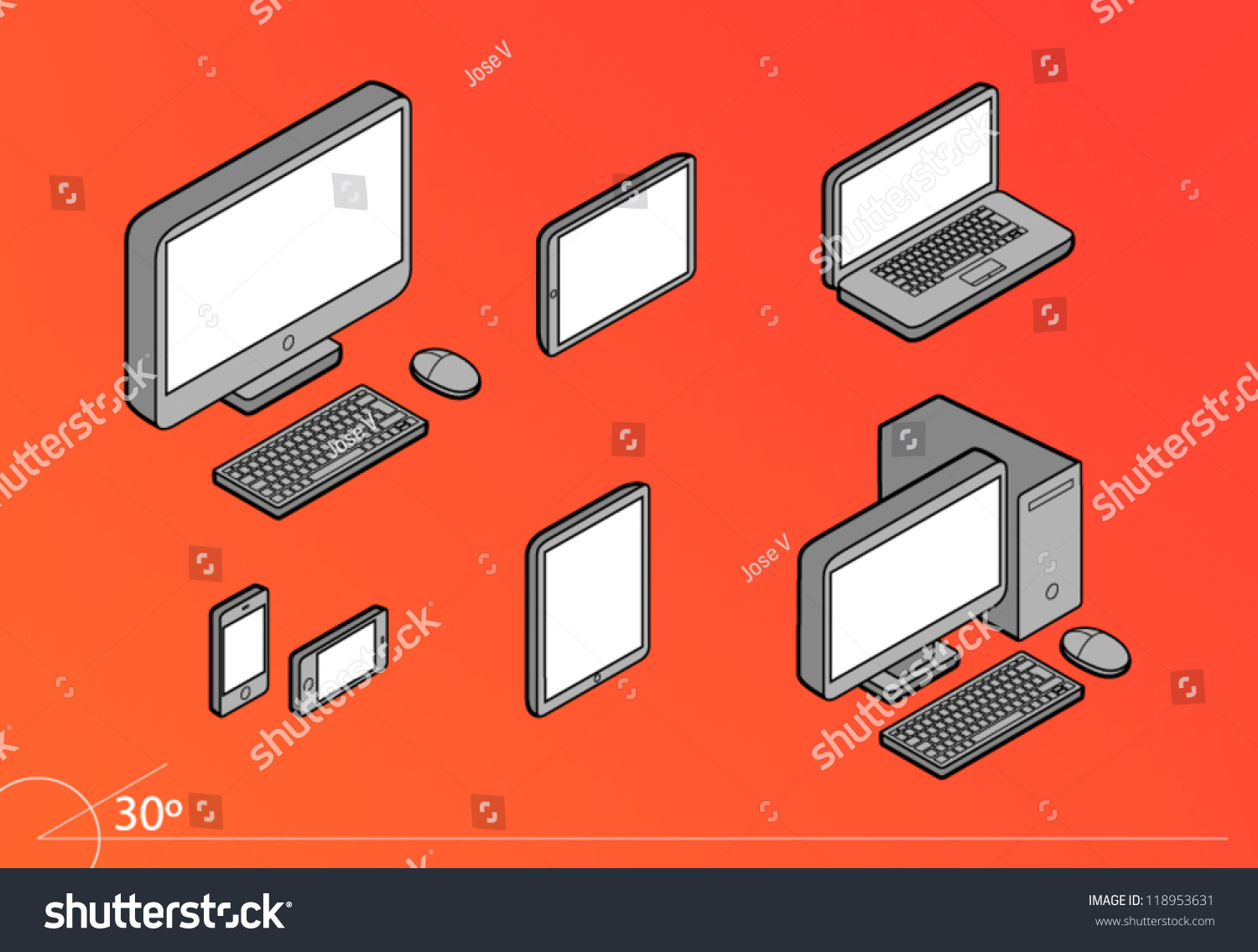 9 Pantallas ordenador Images, Stock Photos & Vectors | Shutterstock
