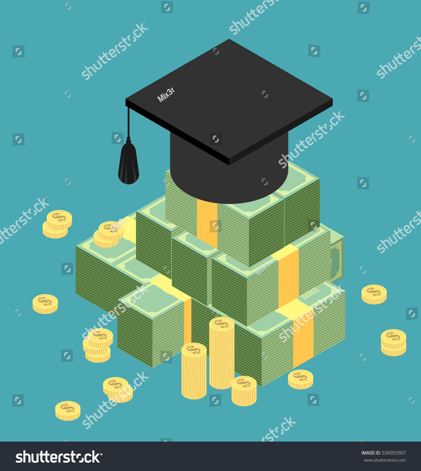 Isometric Vector Invest Education Concept Flat Stock Vector (Royalty ... Isometric Vector Invest Education Concept Flat Stock Vector (Royalty ...