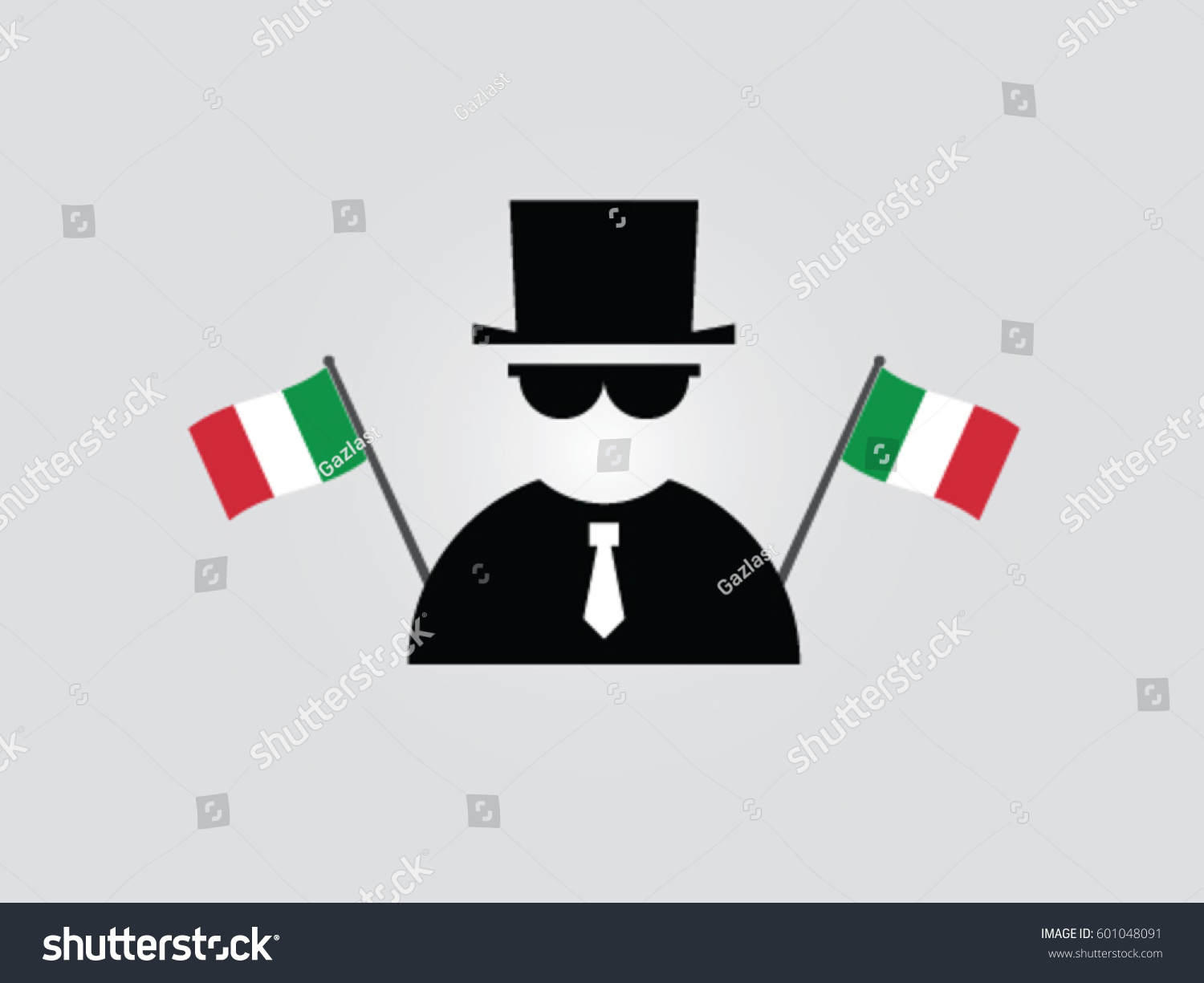 Italy Mafia Stock Vector (Royalty Free) 601048091 | Shutterstock