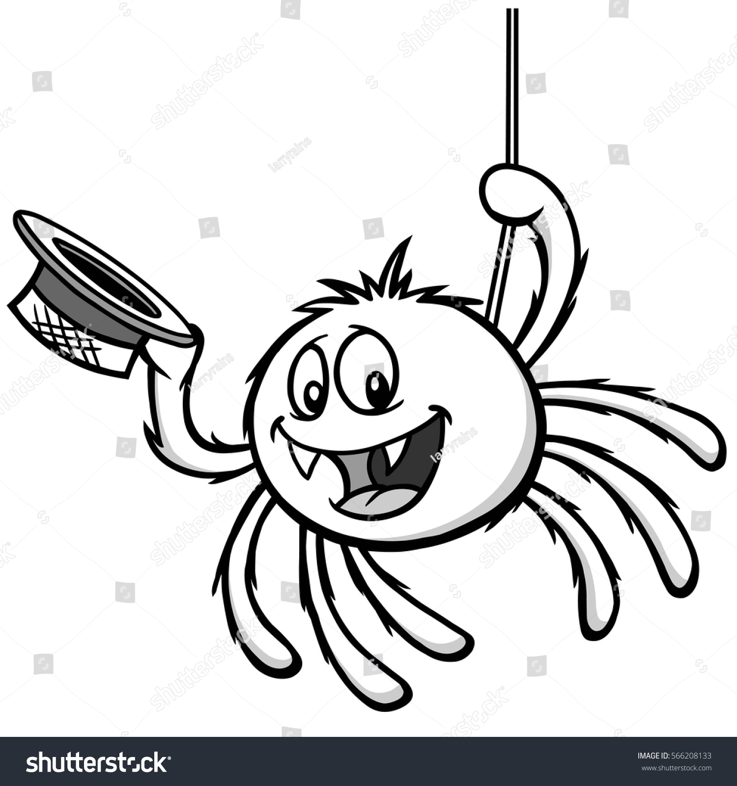 Itsy Bitsy Spider Stock Vector (Royalty Free) 566208133 | Shutterstock
