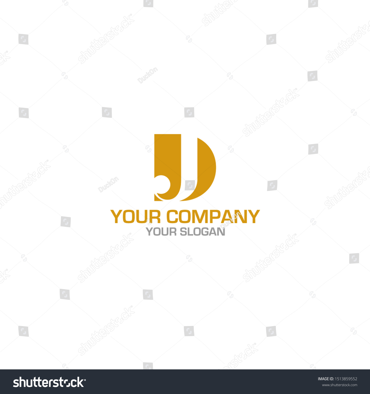 J D Logo Design Vector Stock Vector (Royalty Free) 1513859552 ...