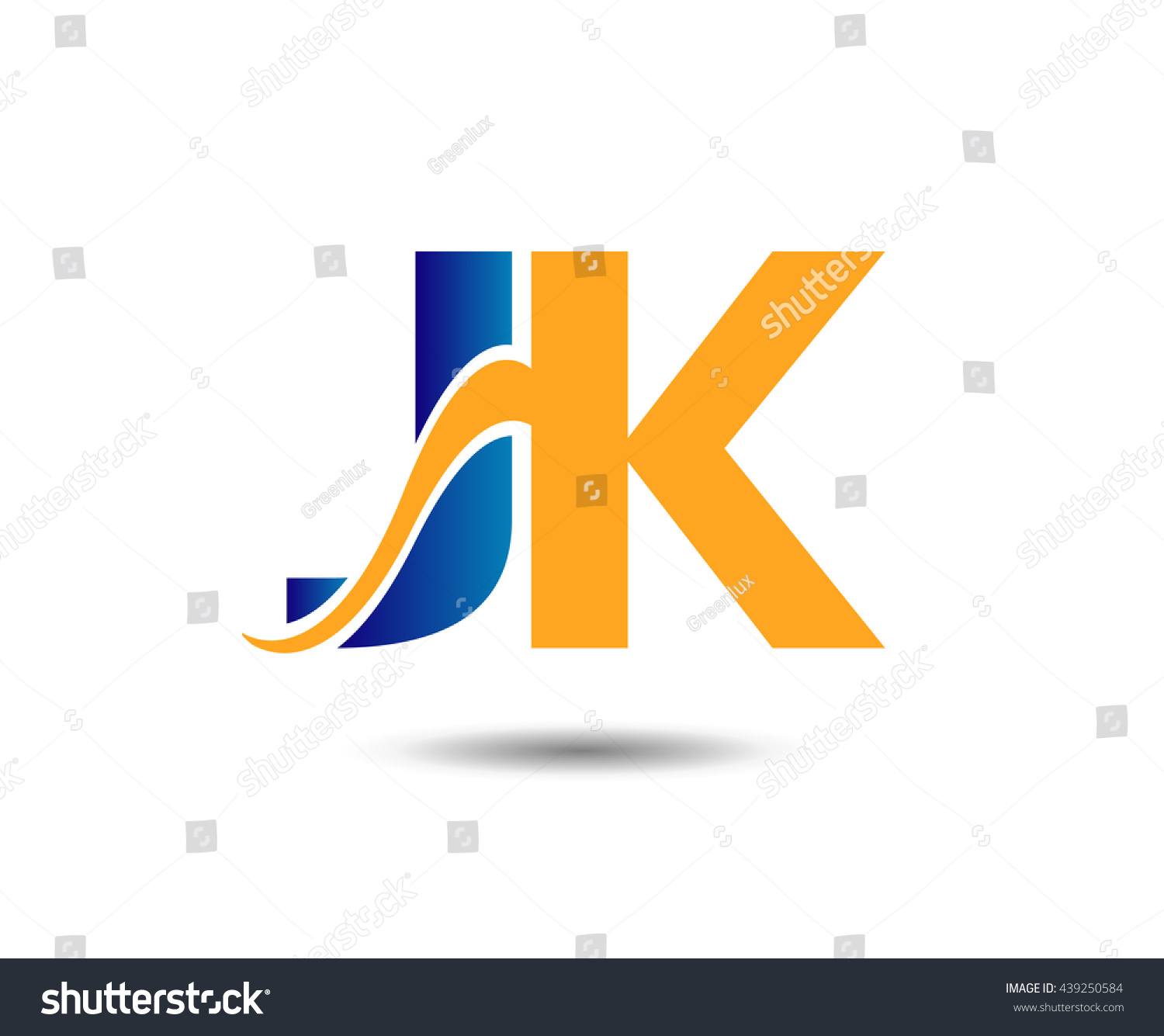 J K Logo Vector Stock Vector (Royalty Free) 439250584 | Shutterstock