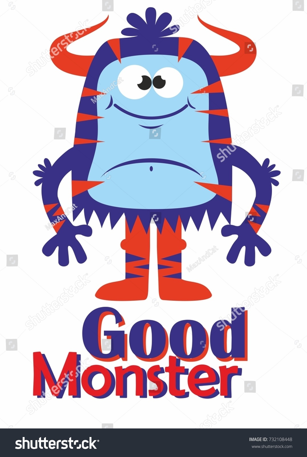 Jack Good Monster Stock Vector (Royalty Free) 732108448 | Shutterstock