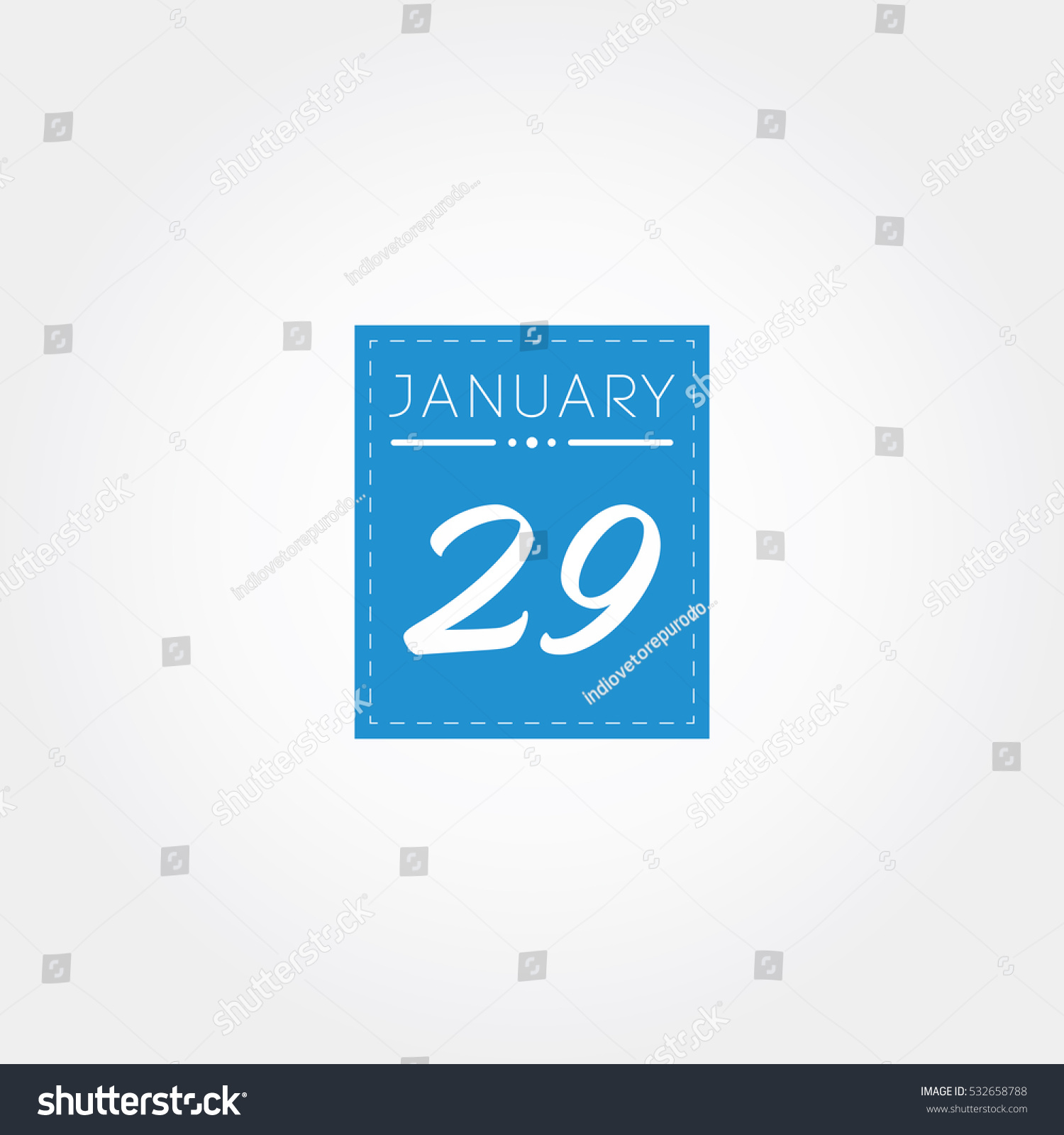 January Calendar Stock Vector (Royalty Free) 532658788 | Shutterstock