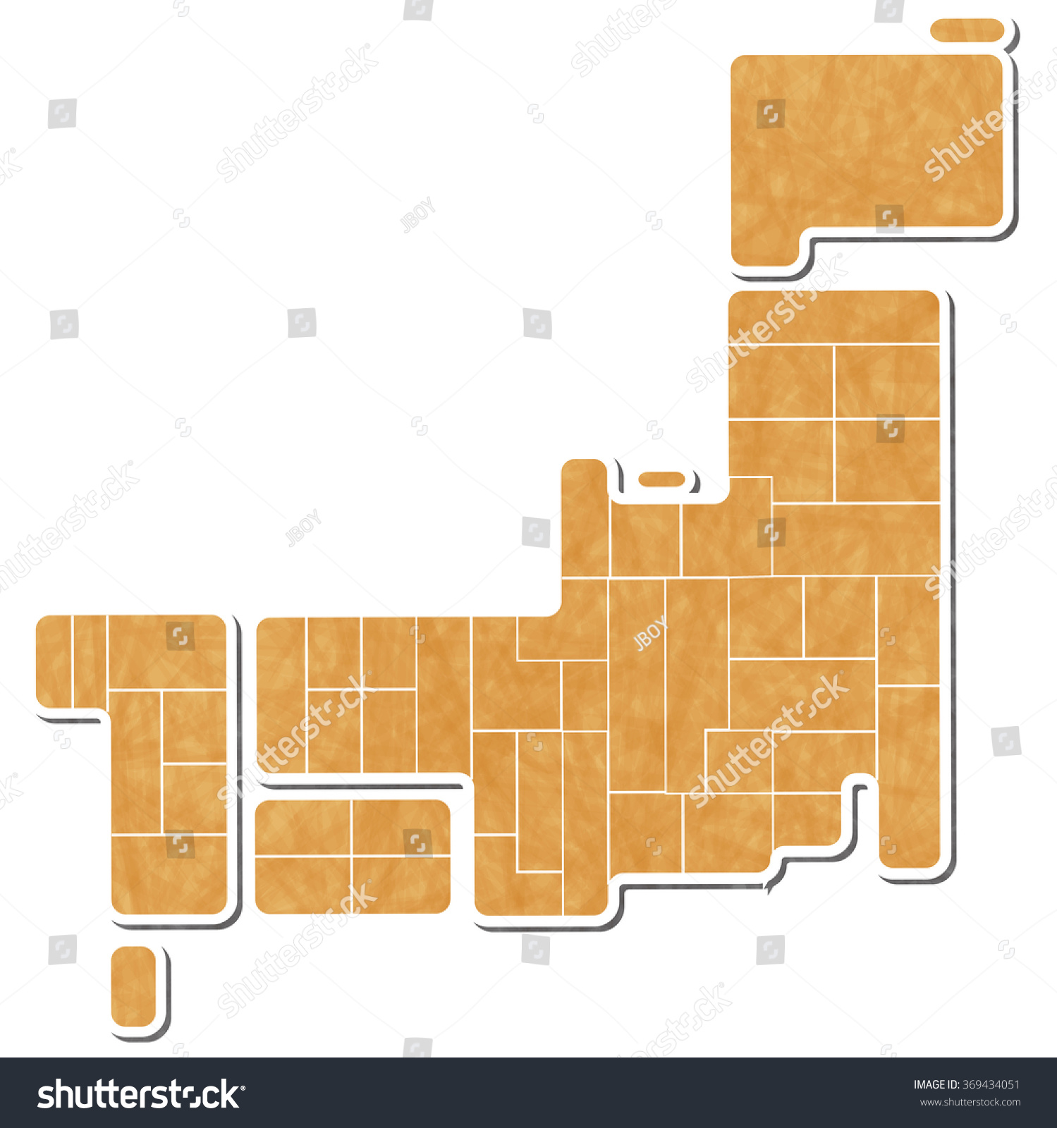 Japan Map Symbol Icon Stock Vector (Royalty Free) 369434051 | Shutterstock