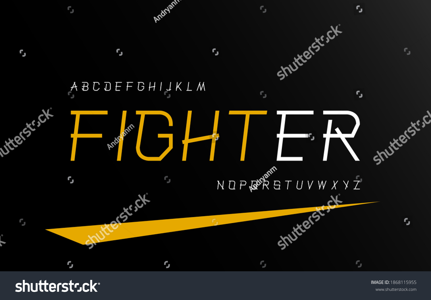 일본어 알파벳 글꼴 아시아 테마 포스터 스톡 벡터로열티 프리 1868115955 Shutterstock