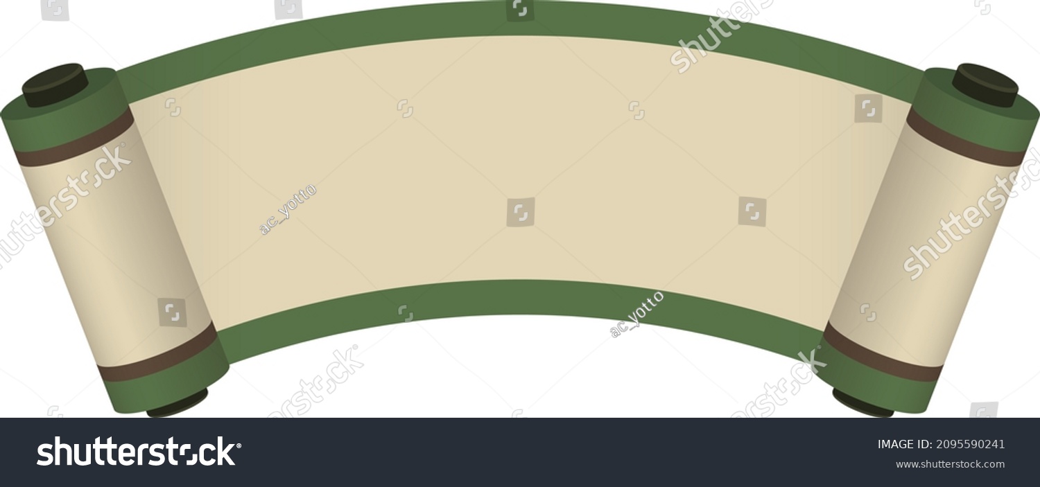 Japanese Handscroll Vector Design Frame Stock Vector (Royalty Free ...