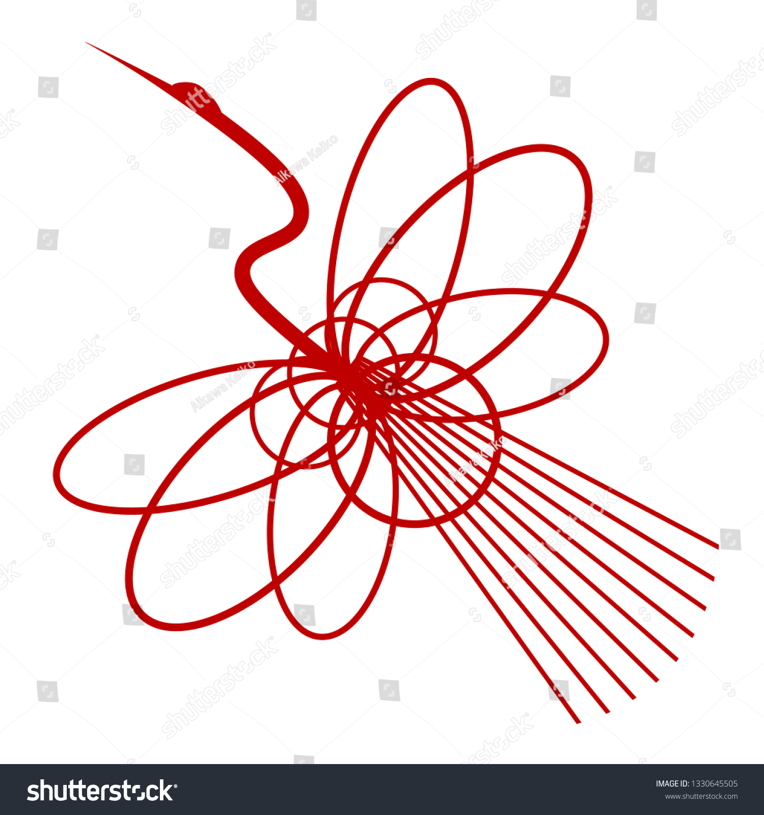 Japanese Happy Strings Stock Vector (Royalty Free) 1330645505 ...