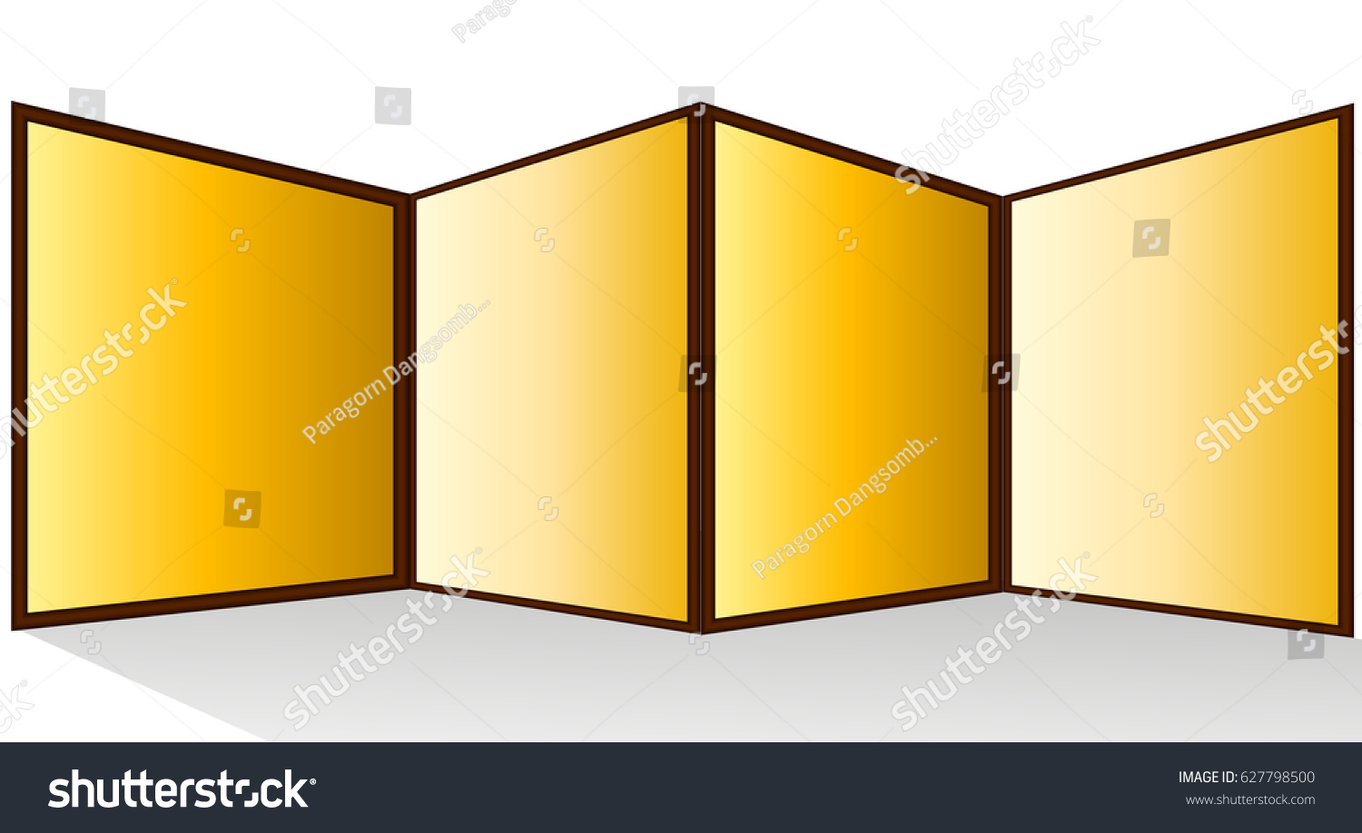 Japanese Partition Screen Graphic Vector Stock Vector (Royalty Free ...