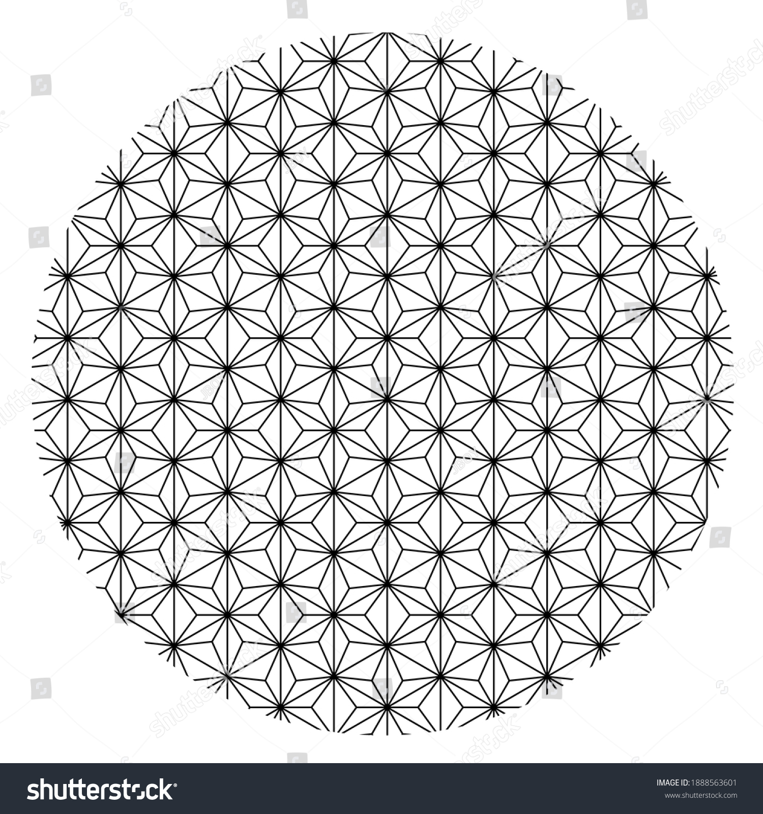 Japanese Pattern Japanese Pattern Icon Stock Vector (Royalty Free ...
