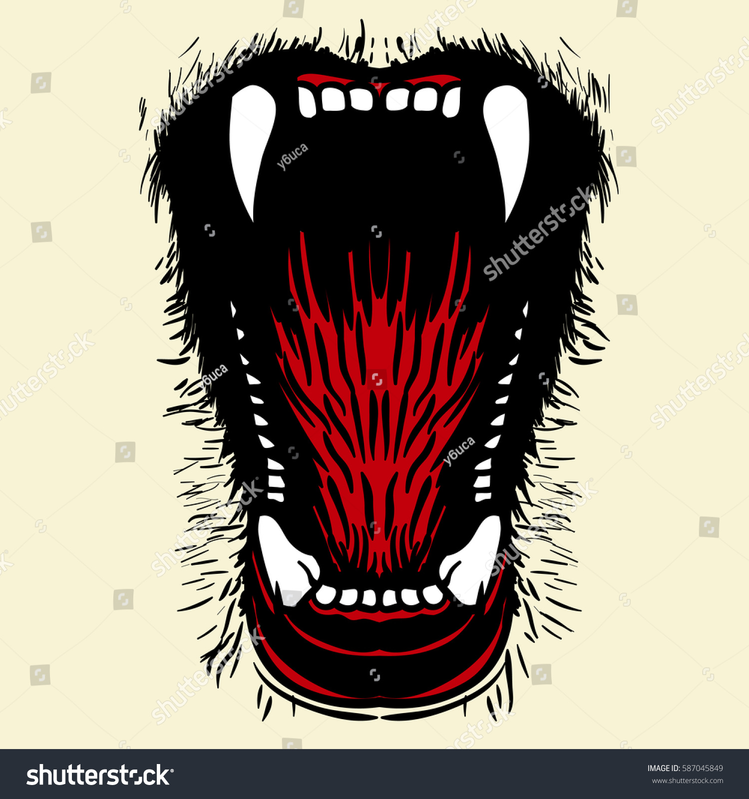 2,403 Bear jaw Images, Stock Photos & Vectors | Shutterstock