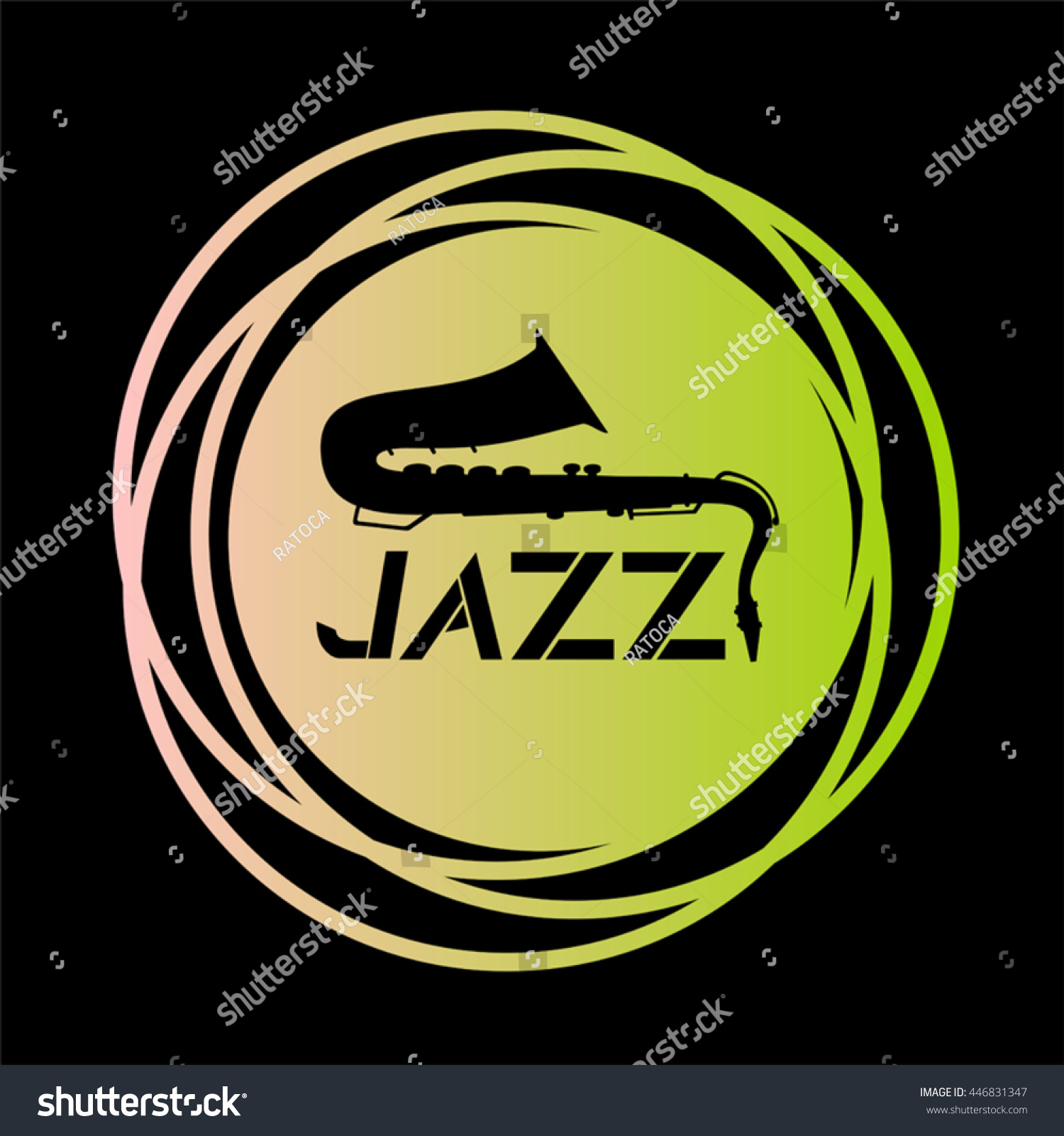 Jazz Icon Stock Vector (Royalty Free) 446831347 | Shutterstock