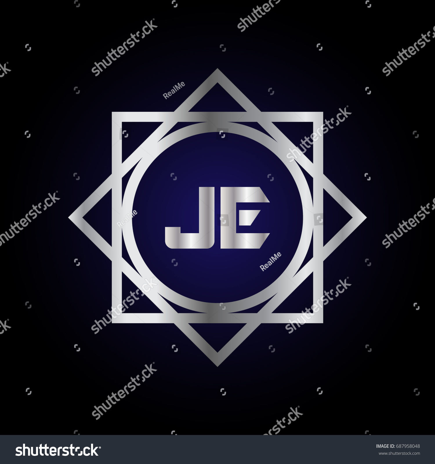 Je Logo Stock Vector (Royalty Free) 687958048 | Shutterstock