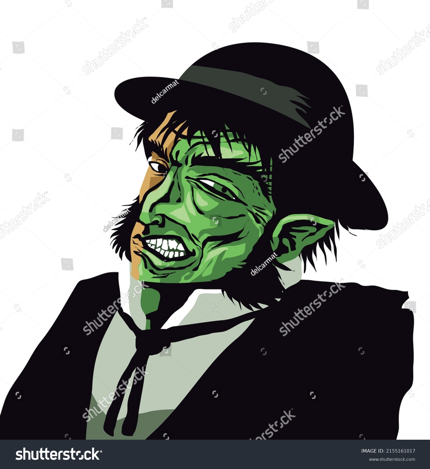 Jekyll Hyde Horror Monster Transformation Stock Vector (Royalty Free ...