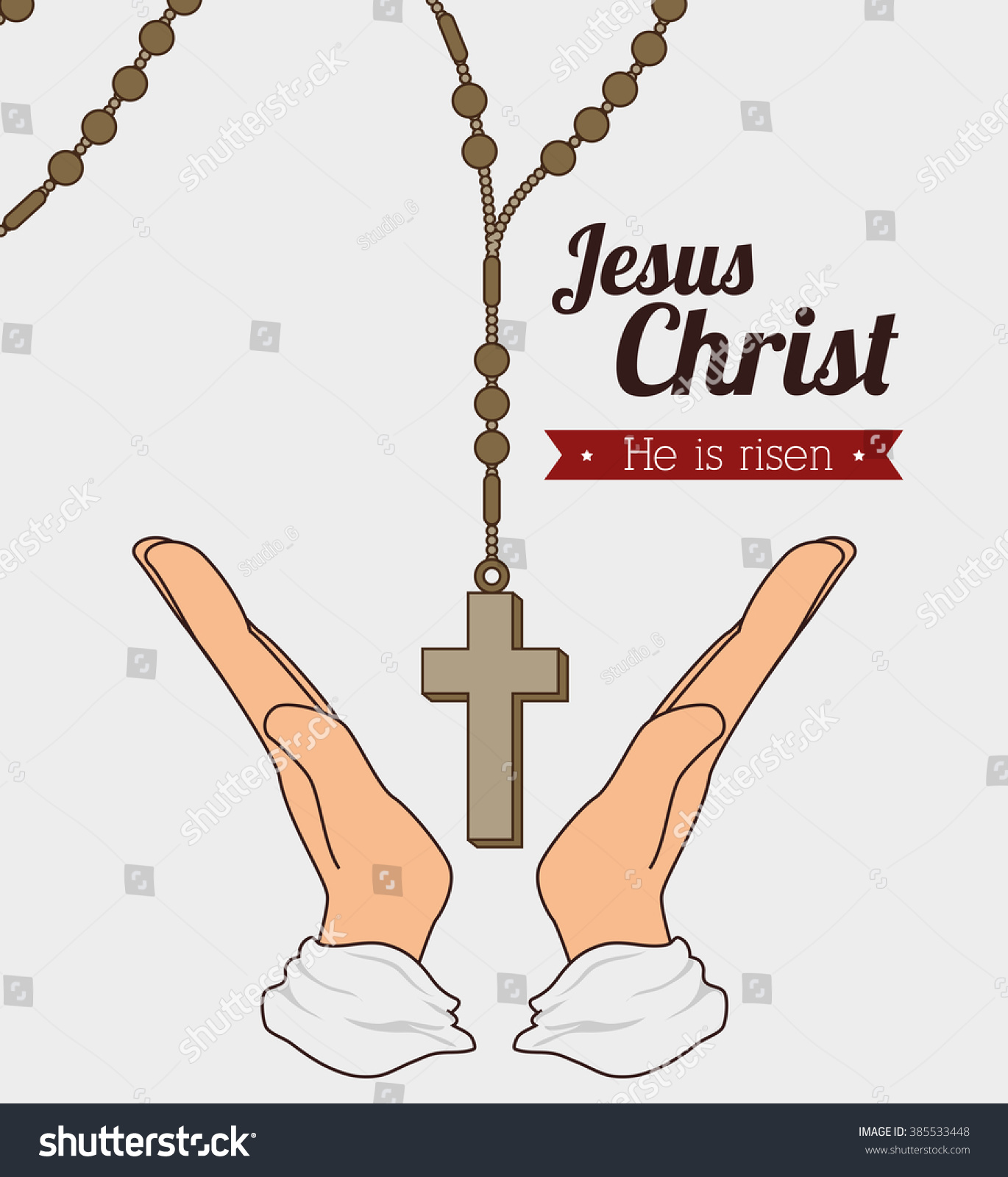 Jesus Christ Design Stock Vector (Royalty Free) 385533448 | Shutterstock