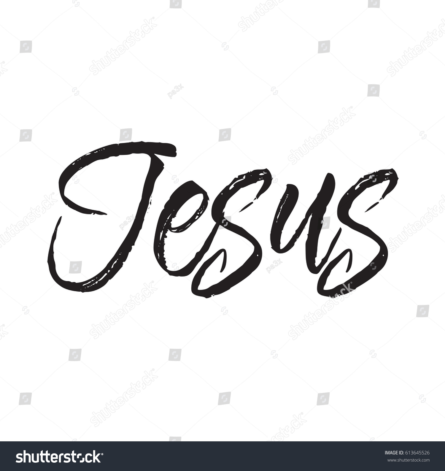 Jesus calligraphy: imágenes, fotos de stock y vectores | Shutterstock