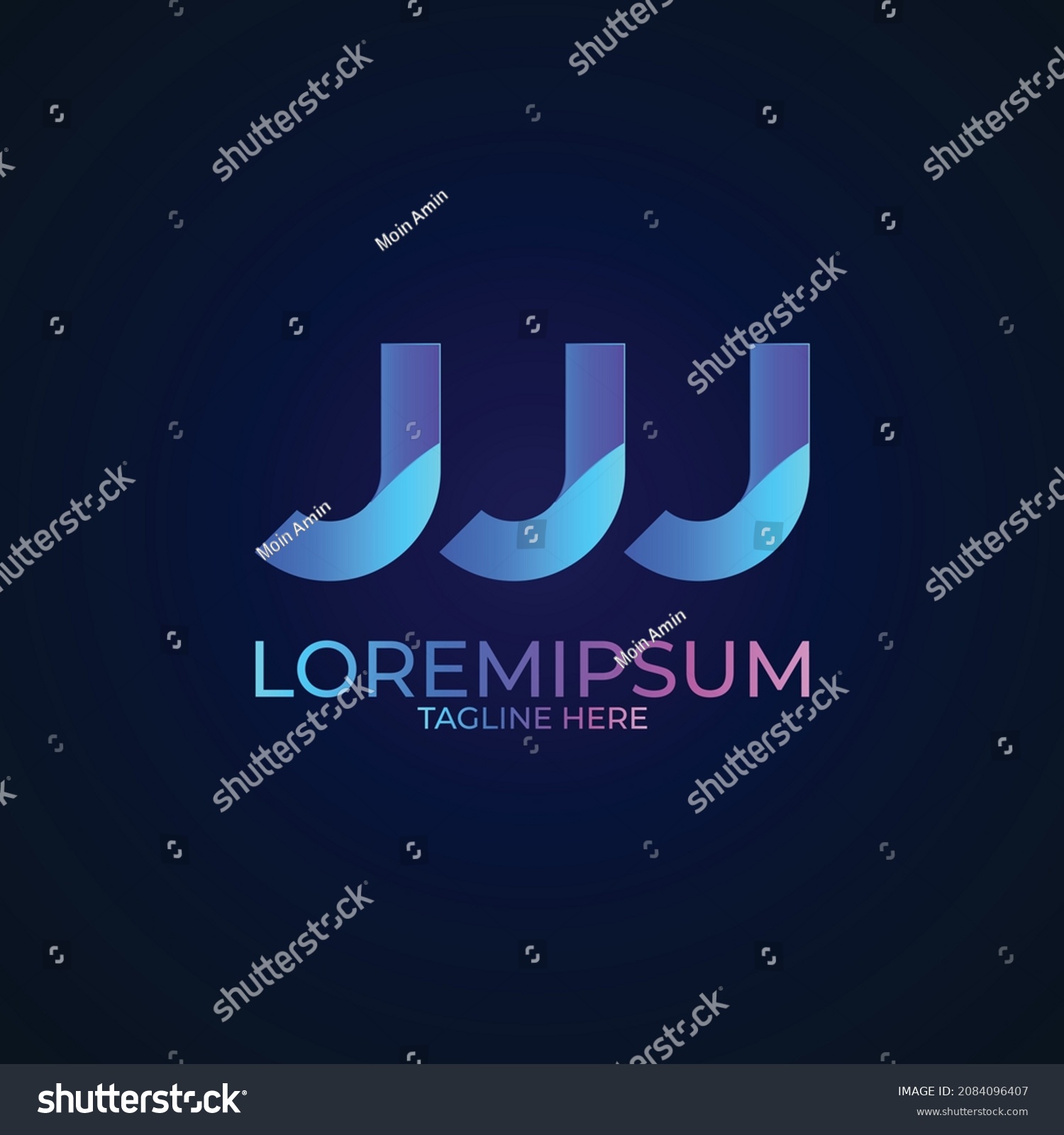 Jjj Logo Initial Vector Logo Minimalist Stock Vector (Royalty Free ...
