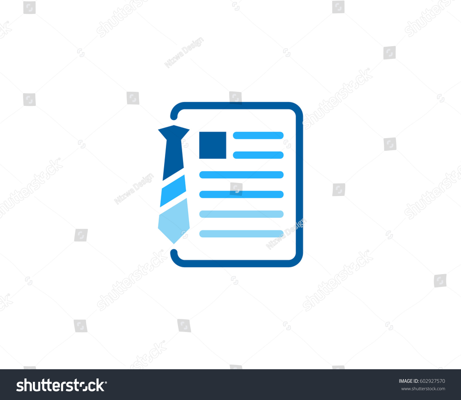 Job Profile Logo Design Element: เวกเตอร์สต็อก (ปลอดค่าลิขสิทธิ์) 602927570