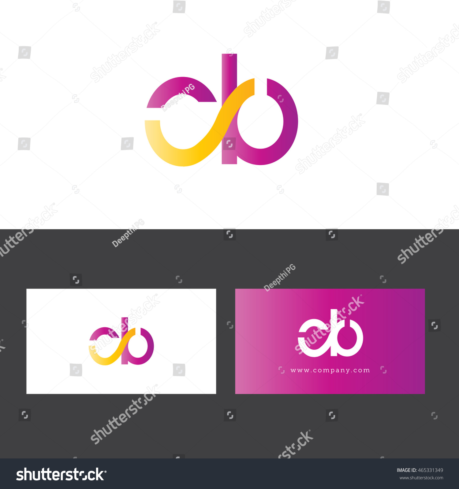 Joint Letter Cb Stock Vector (Royalty Free) 465331349 | Shutterstock