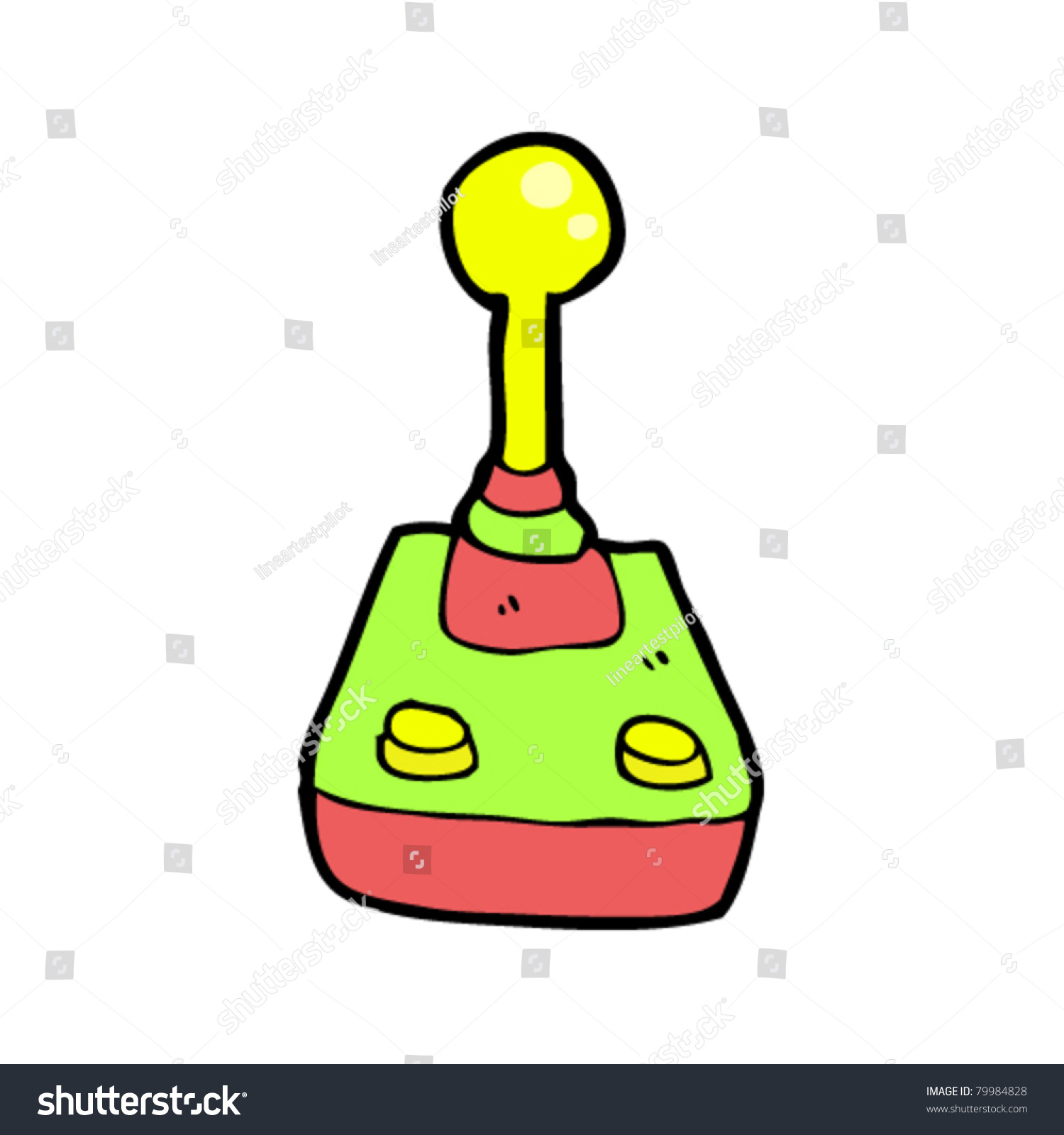 Joystick Cartoon Stock Vector (Royalty Free) 79984828