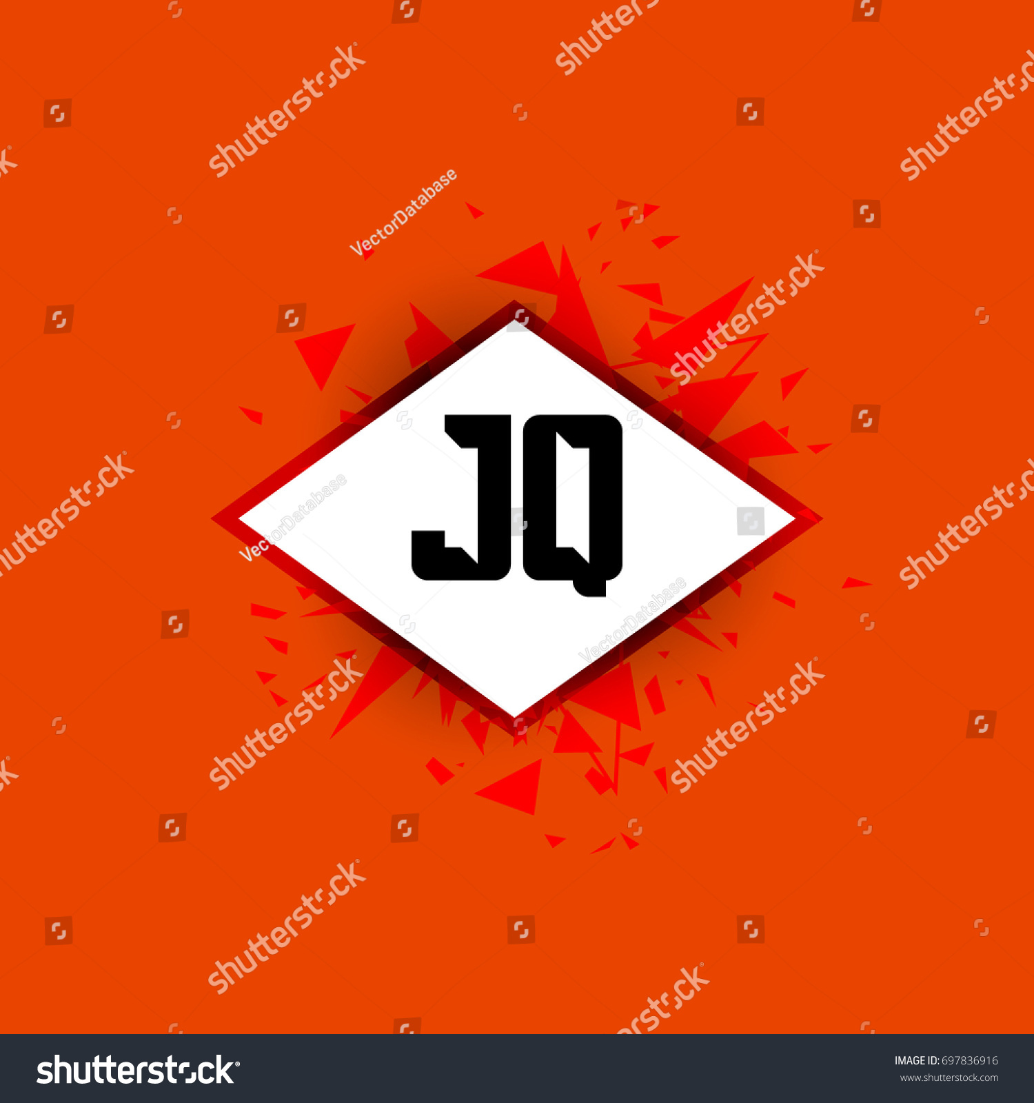 Jq Logo Stock Vector (Royalty Free) 697836916 | Shutterstock
