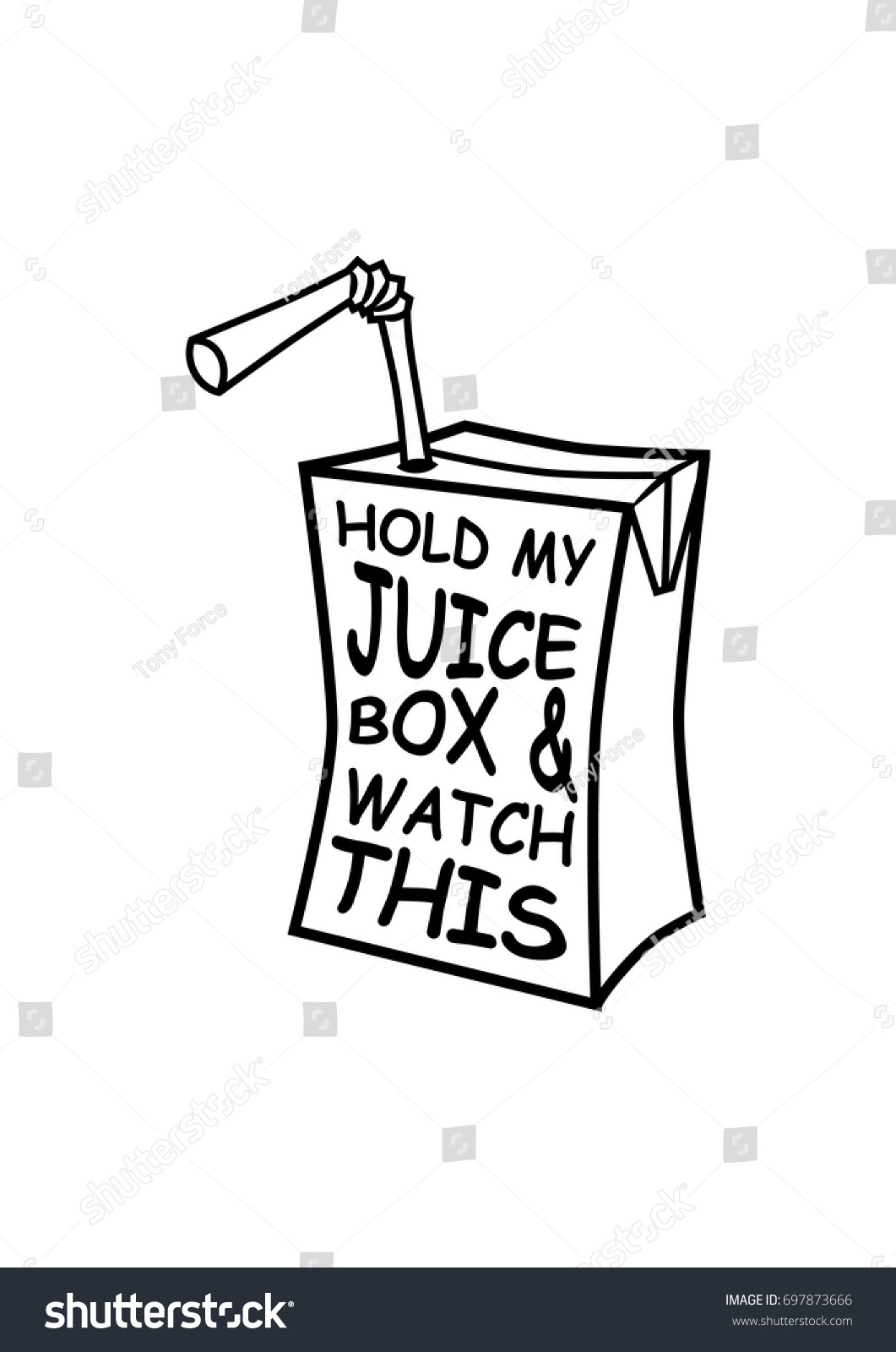 Juice Box Illustration Stock Vector (Royalty Free) 697873666 | Shutterstock