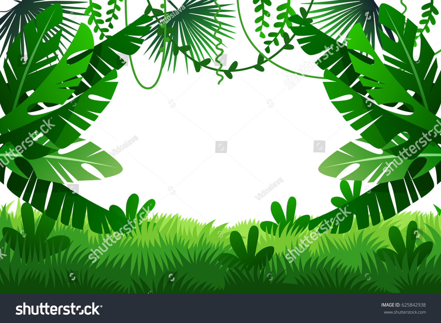 676 Jungle vines silhouette Stock Illustrations, Images & Vectors ...
