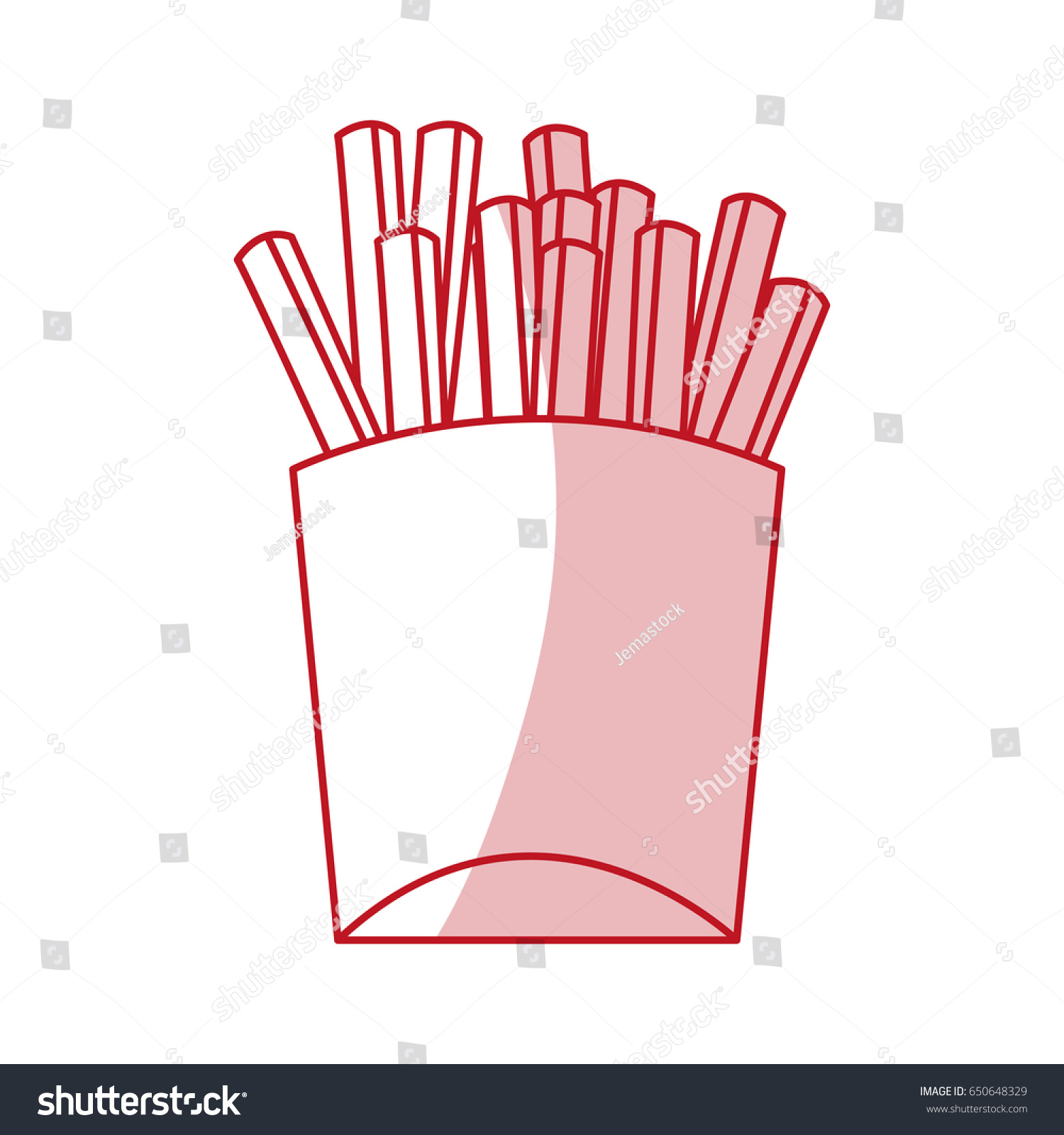 Junk Food Design Stock Vector (Royalty Free) 650648329 | Shutterstock