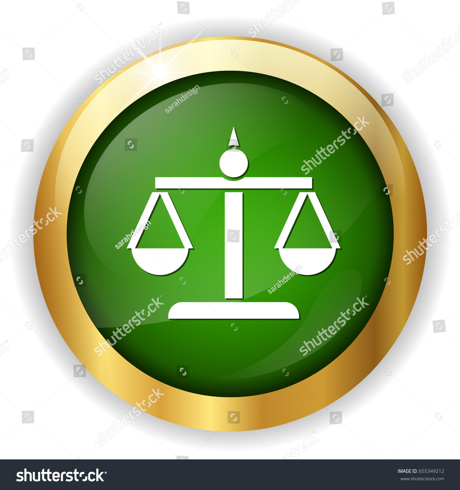 Justice Icon Stock Vector (Royalty Free) 655349212 | Shutterstock
