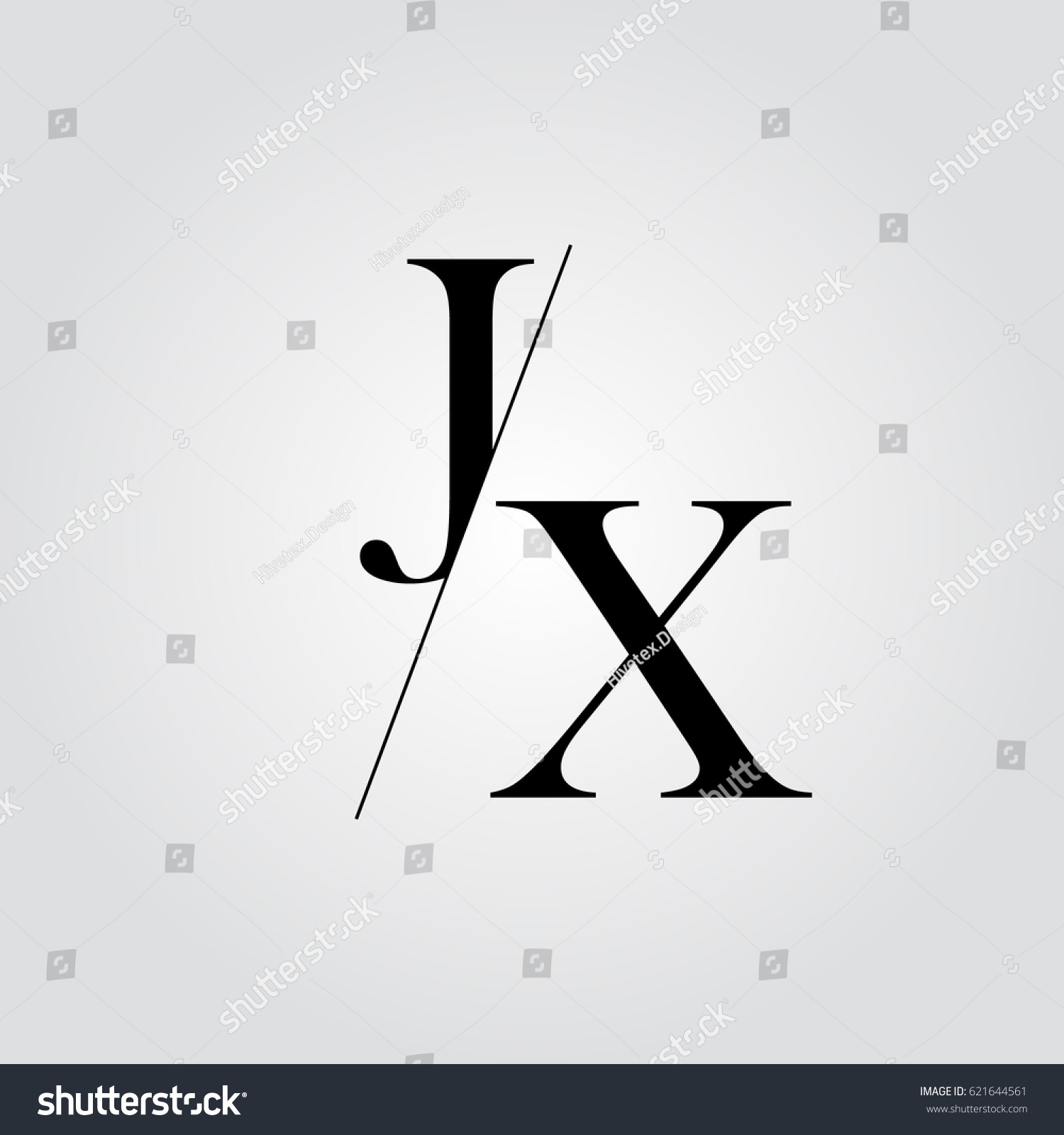 Jx Logo Stock Vector (Royalty Free) 621644561 | Shutterstock