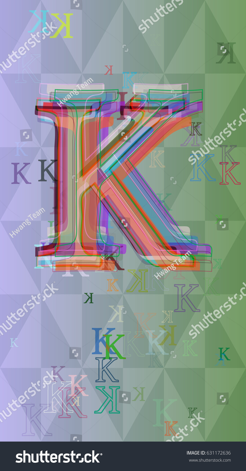 K Alphabet Texture Template: เวกเตอร์สต็อก (ปลอดค่าลิขสิทธิ์) 631172636 ...